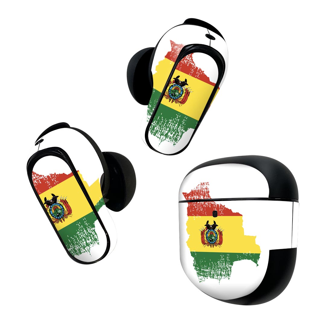 製品名 Bose QuietComfort Earbuds II 専用デザインスキンシール セット内容 Bose QuietComfort Earbuds II 専用シール　イヤホン（左右）3枚、充電ケース用シール 1枚AirPods第3世...