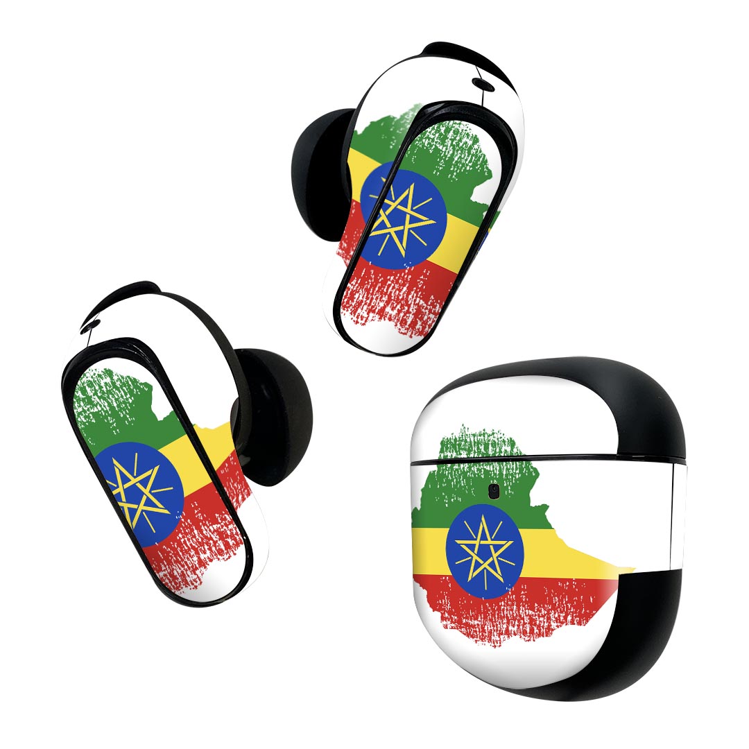 製品名 Bose QuietComfort Earbuds II 専用デザインスキンシール セット内容 Bose QuietComfort Earbuds II 専用シール　イヤホン（左右）3枚、充電ケース用シール 1枚AirPods第3世...
