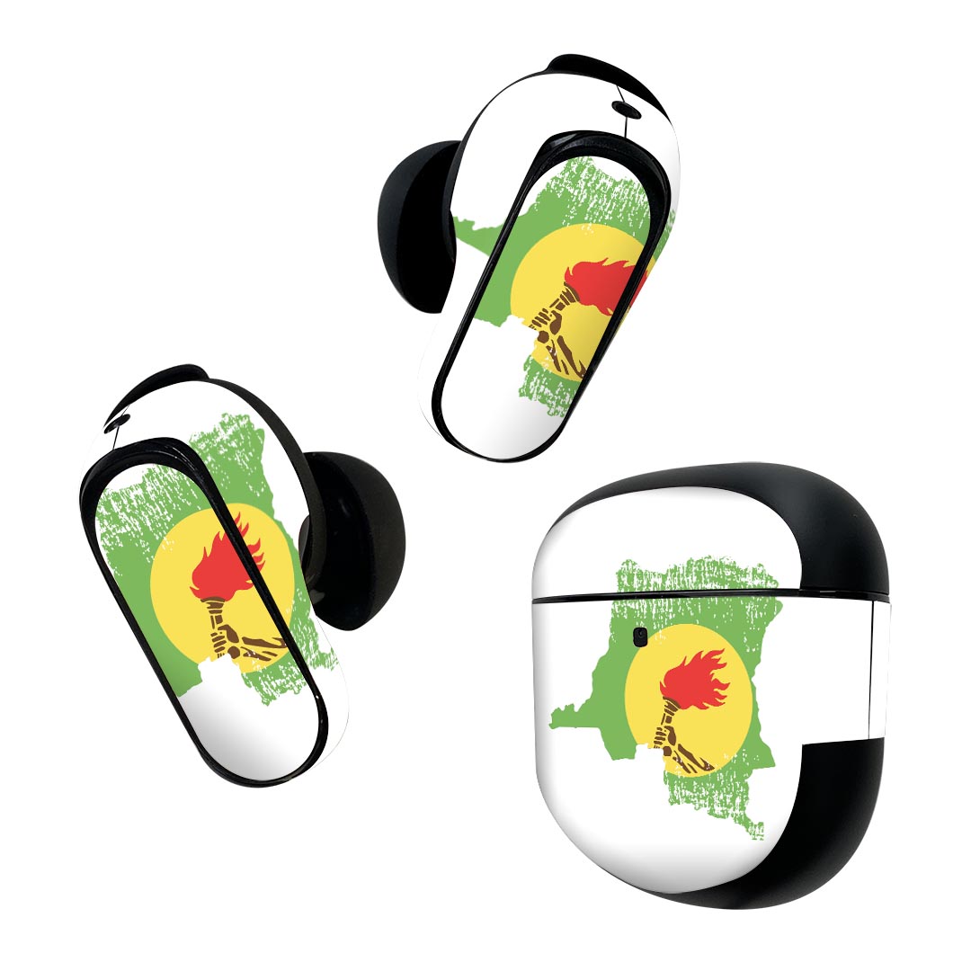 製品名 Bose QuietComfort Earbuds II 専用デザインスキンシール セット内容 Bose QuietComfort Earbuds II 専用シール　イヤホン（左右）3枚、充電ケース用シール 1枚AirPods第3世...