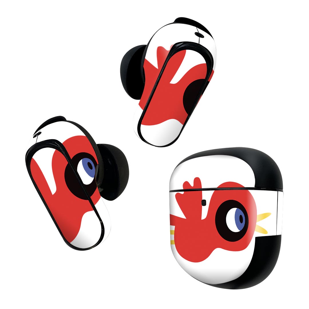製品名 Bose QuietComfort Earbuds II 専用デザインスキンシール セット内容 Bose QuietComfort Earbuds II 専用シール　イヤホン（左右）3枚、充電ケース用シール 1枚AirPods第3世...
