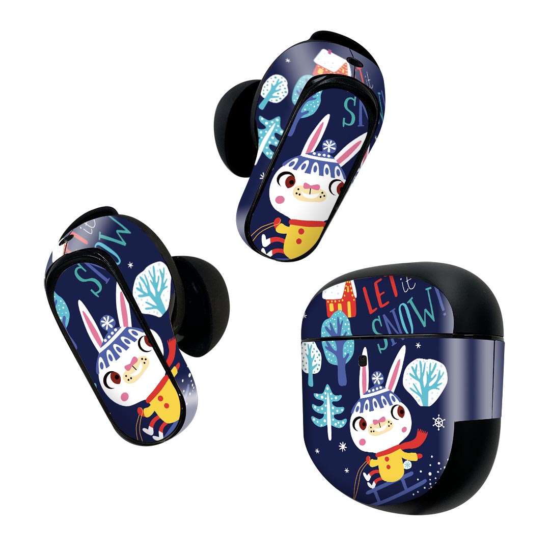 製品名 Bose QuietComfort Earbuds II 専用デザインスキンシール セット内容 Bose QuietComfort Earbuds II 専用シール　イヤホン（左右）3枚、充電ケース用シール 1枚AirPods第3世...