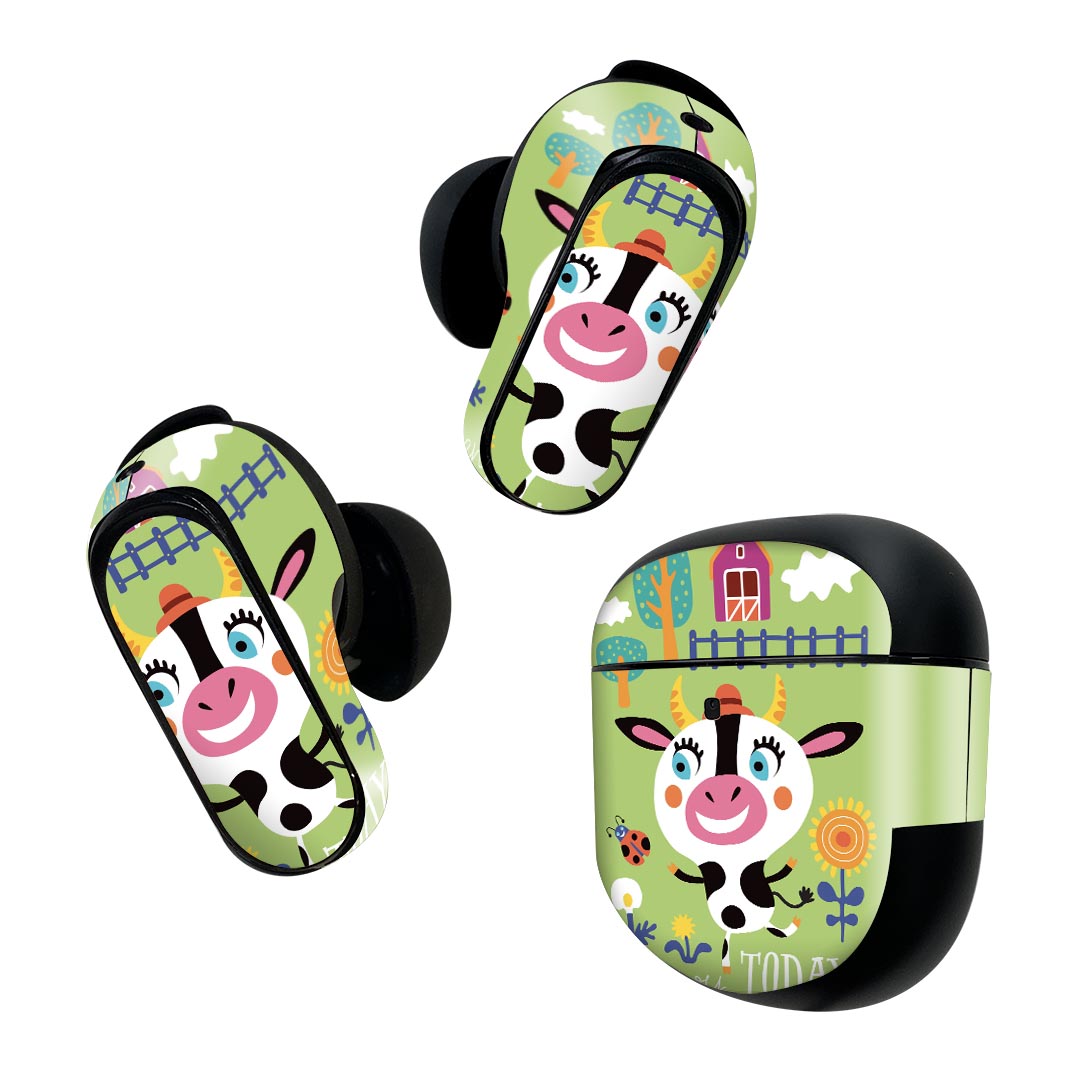 製品名 Bose QuietComfort Earbuds II 専用デザインスキンシール セット内容 Bose QuietComfort Earbuds II 専用シール　イヤホン（左右）3枚、充電ケース用シール 1枚AirPods第3世...