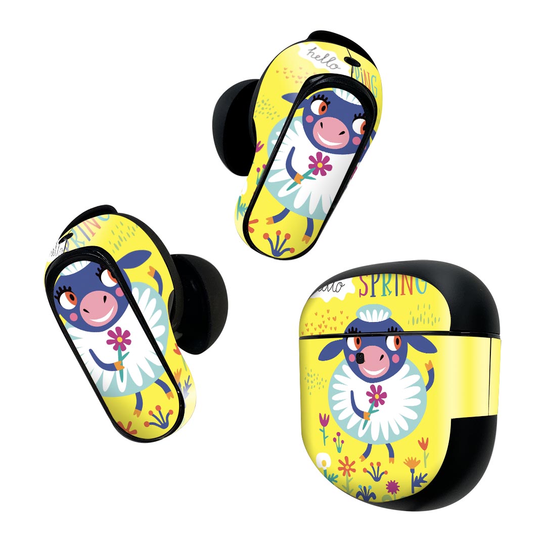 製品名 Bose QuietComfort Earbuds II 専用デザインスキンシール セット内容 Bose QuietComfort Earbuds II 専用シール　イヤホン（左右）3枚、充電ケース用シール 1枚AirPods第3世...