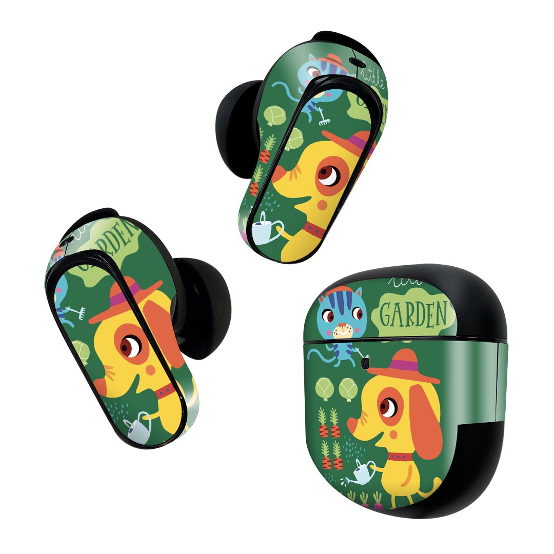 製品名 Bose QuietComfort Earbuds II 専用デザインスキンシール セット内容 Bose QuietComfort Earbuds II 専用シール　イヤホン（左右）3枚、充電ケース用シール 1枚AirPods第3世...