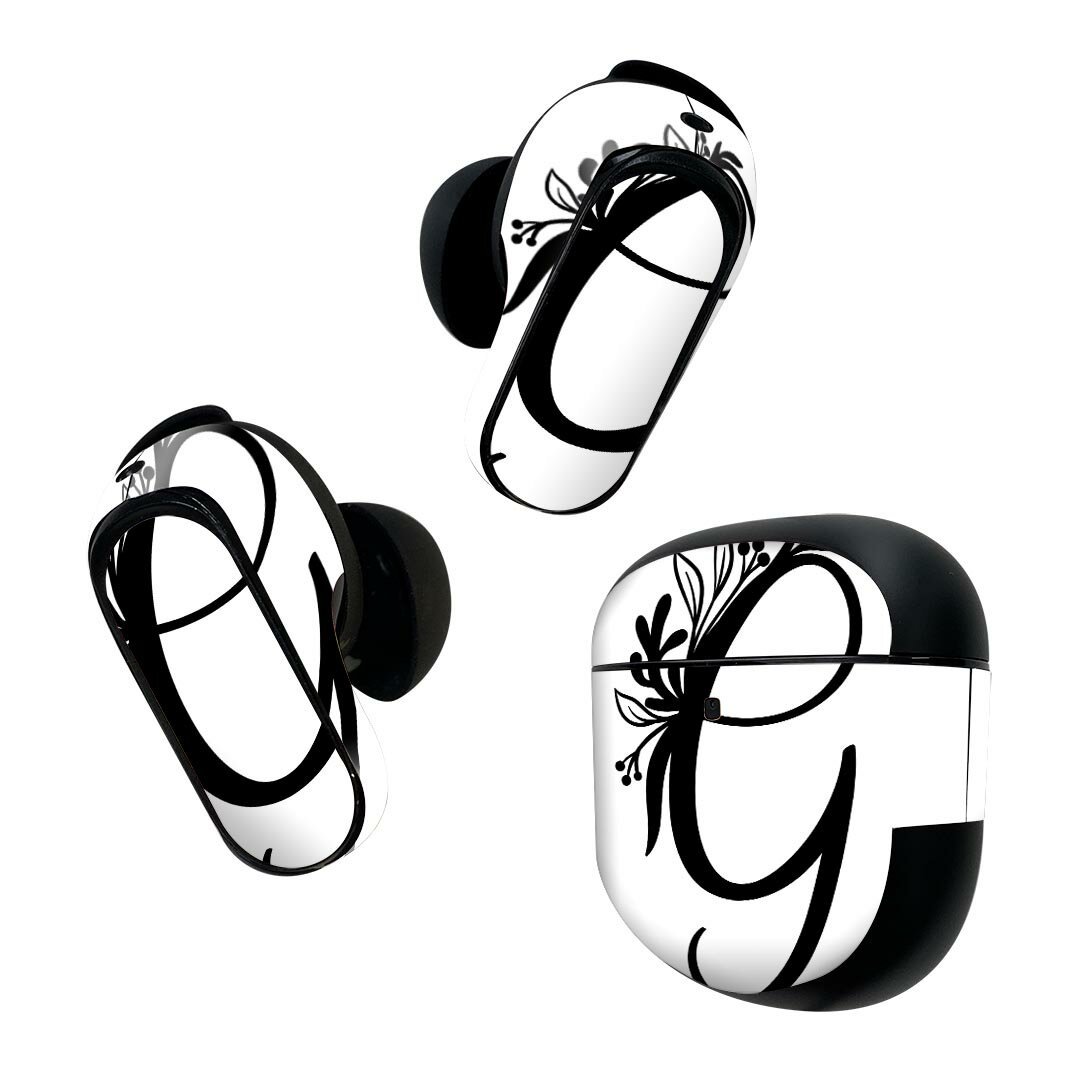 製品名 Bose QuietComfort Earbuds II 専用デザインスキンシール セット内容 Bose QuietComfort Earbuds II 専用シール　イヤホン（左右）3枚、充電ケース用シール 1枚AirPods第3世...