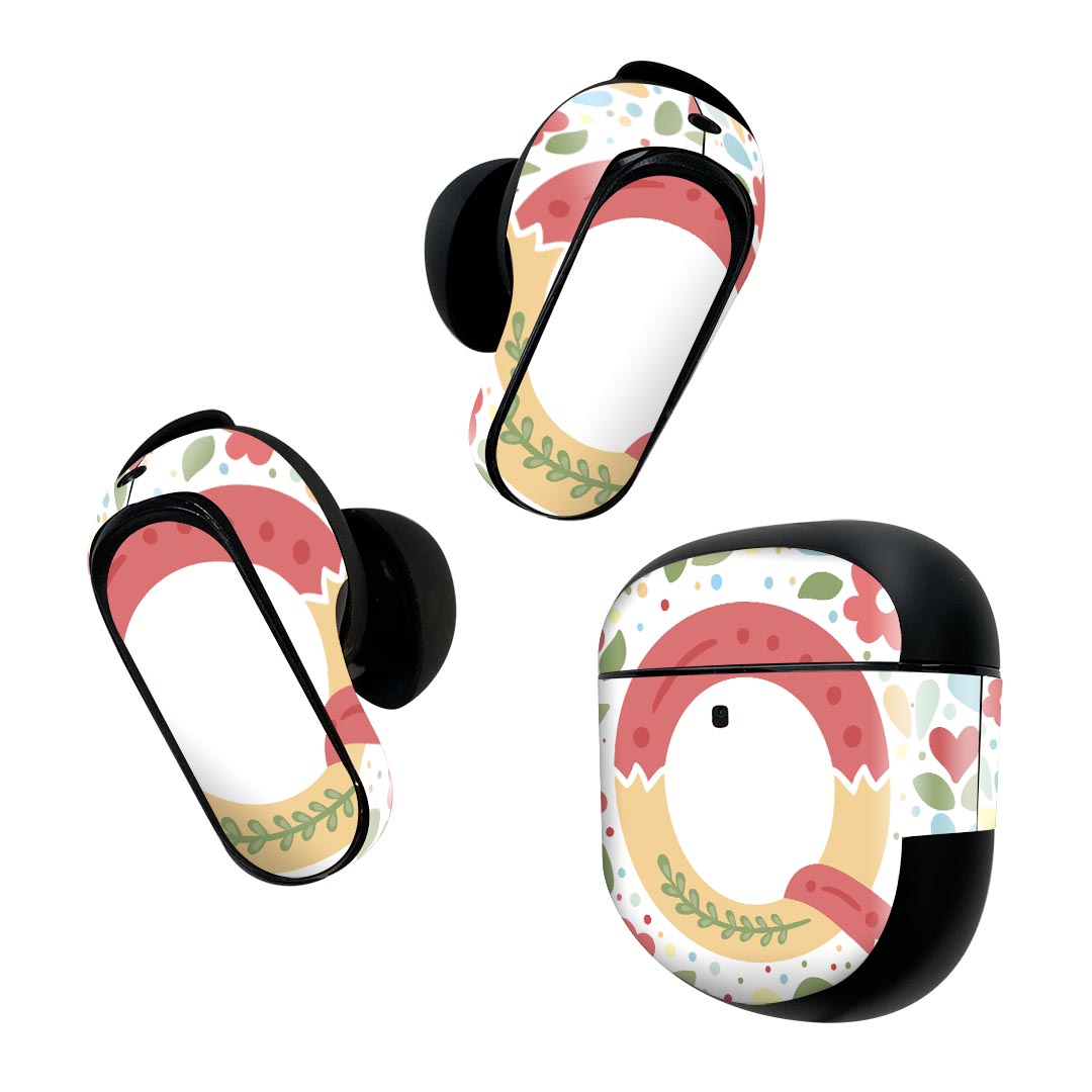 製品名 Bose QuietComfort Earbuds II 専用デザインスキンシール セット内容 Bose QuietComfort Earbuds II 専用シール　イヤホン（左右）3枚、充電ケース用シール 1枚AirPods第3世...