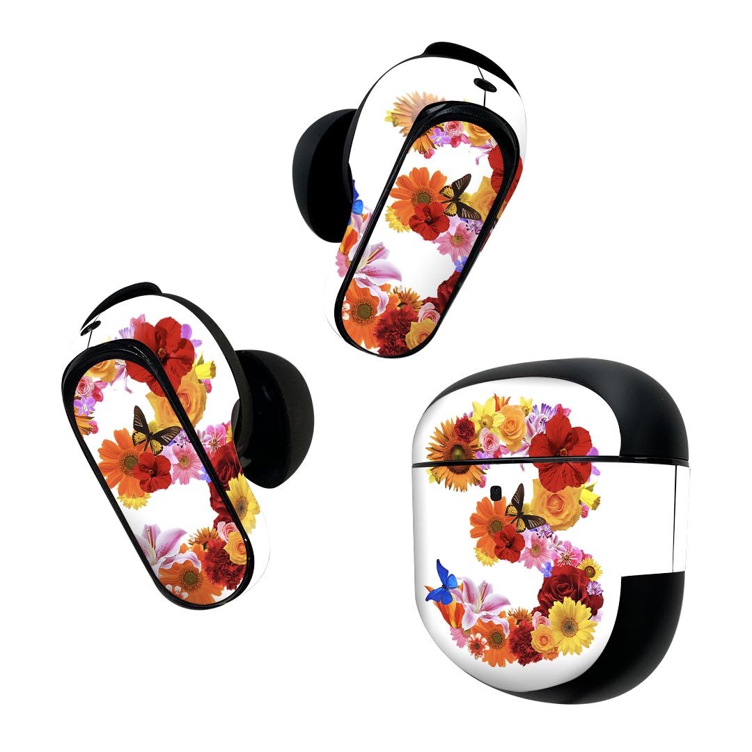 製品名 Bose QuietComfort Earbuds II 専用デザインスキンシール セット内容 Bose QuietComfort Earbuds II 専用シール　イヤホン（左右）3枚、充電ケース用シール 1枚AirPods第3世...