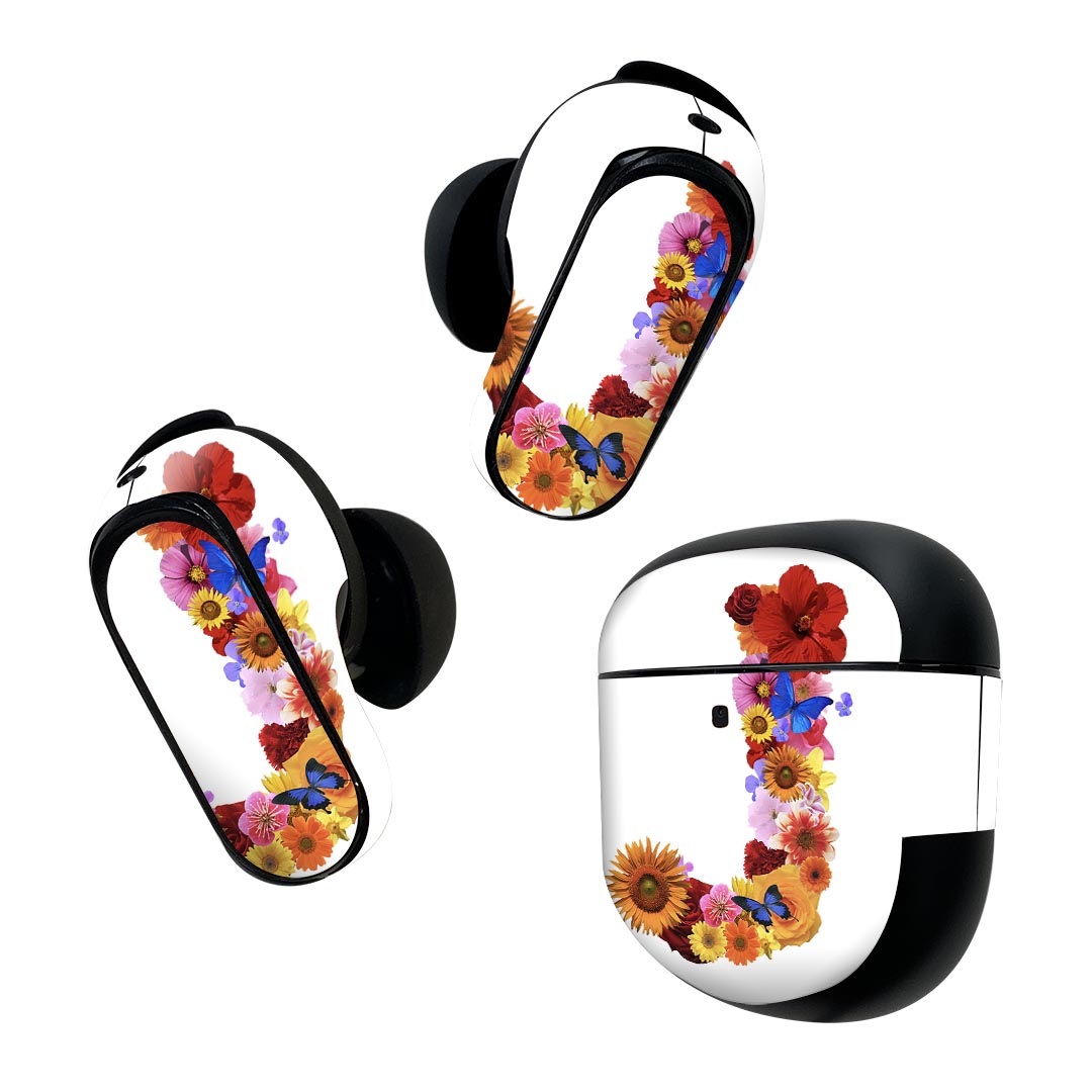 製品名 Bose QuietComfort Earbuds II 専用デザインスキンシール セット内容 Bose QuietComfort Earbuds II 専用シール　イヤホン（左右）3枚、充電ケース用シール 1枚AirPods第3世...