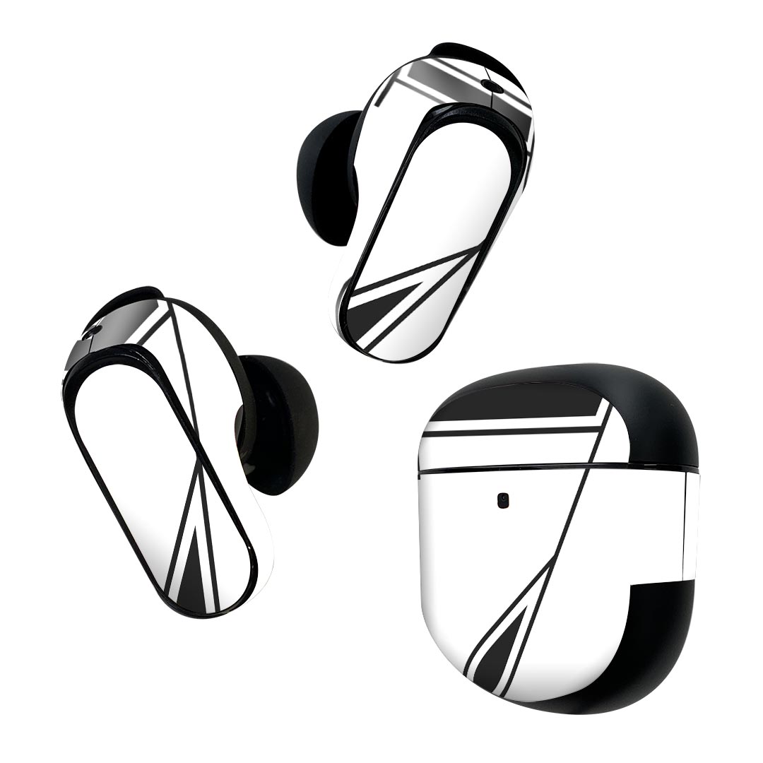 製品名 Bose QuietComfort Earbuds II 専用デザインスキンシール セット内容 Bose QuietComfort Earbuds II 専用シール　イヤホン（左右）3枚、充電ケース用シール 1枚AirPods第3世...