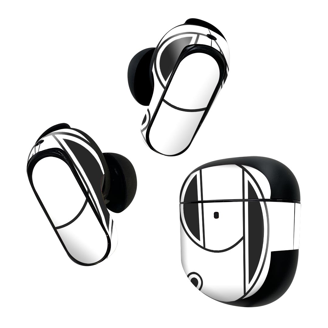 製品名 Bose QuietComfort Earbuds II 専用デザインスキンシール セット内容 Bose QuietComfort Earbuds II 専用シール　イヤホン（左右）3枚、充電ケース用シール 1枚AirPods第3世...