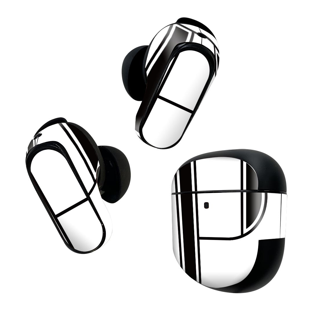 製品名 Bose QuietComfort Earbuds II 専用デザインスキンシール セット内容 Bose QuietComfort Earbuds II 専用シール　イヤホン（左右）3枚、充電ケース用シール 1枚AirPods第3世...