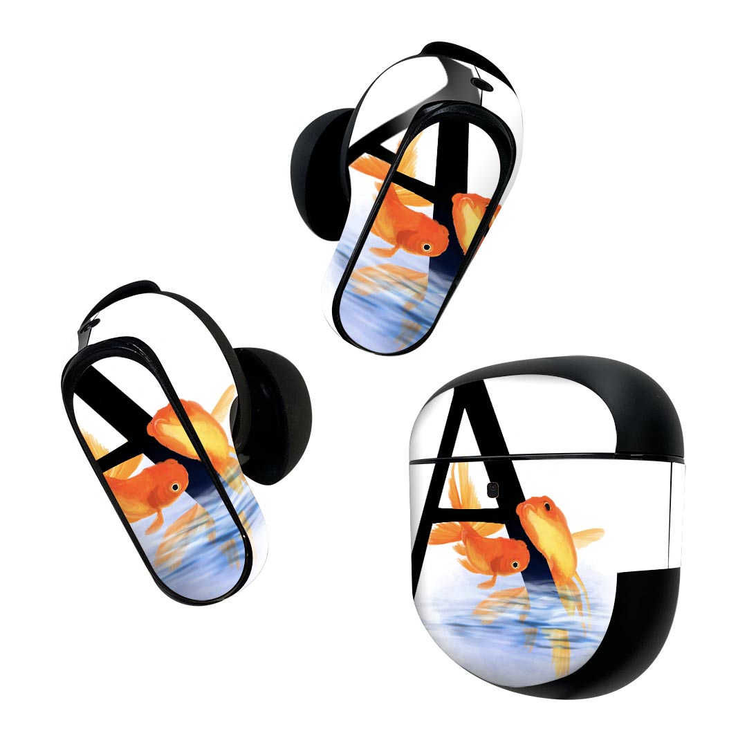 製品名 Bose QuietComfort Earbuds II 専用デザインスキンシール セット内容 Bose QuietComfort Earbuds II 専用シール　イヤホン（左右）3枚、充電ケース用シール 1枚AirPods第3世...