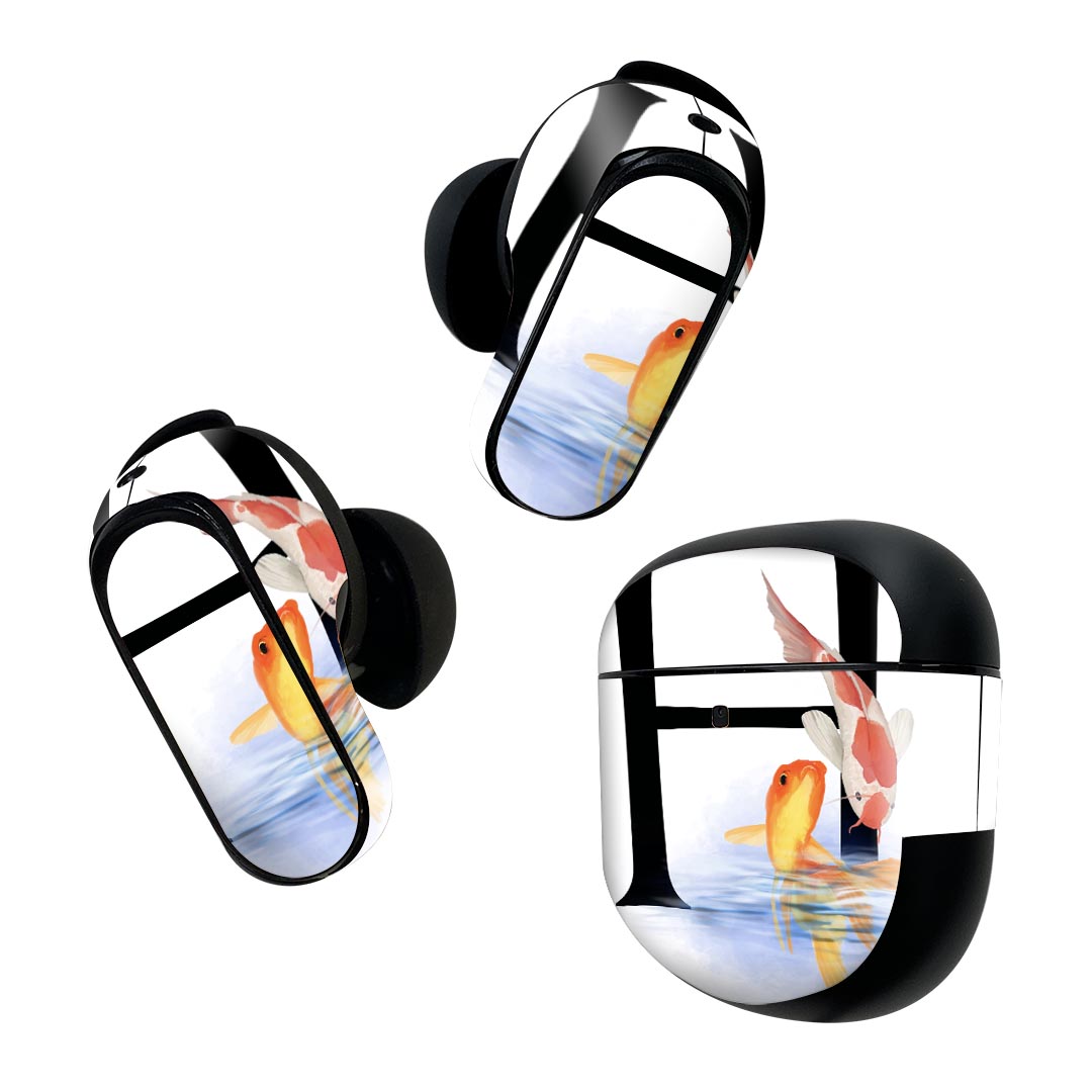 製品名 Bose QuietComfort Earbuds II 専用デザインスキンシール セット内容 Bose QuietComfort Earbuds II 専用シール　イヤホン（左右）3枚、充電ケース用シール 1枚AirPods第3世...