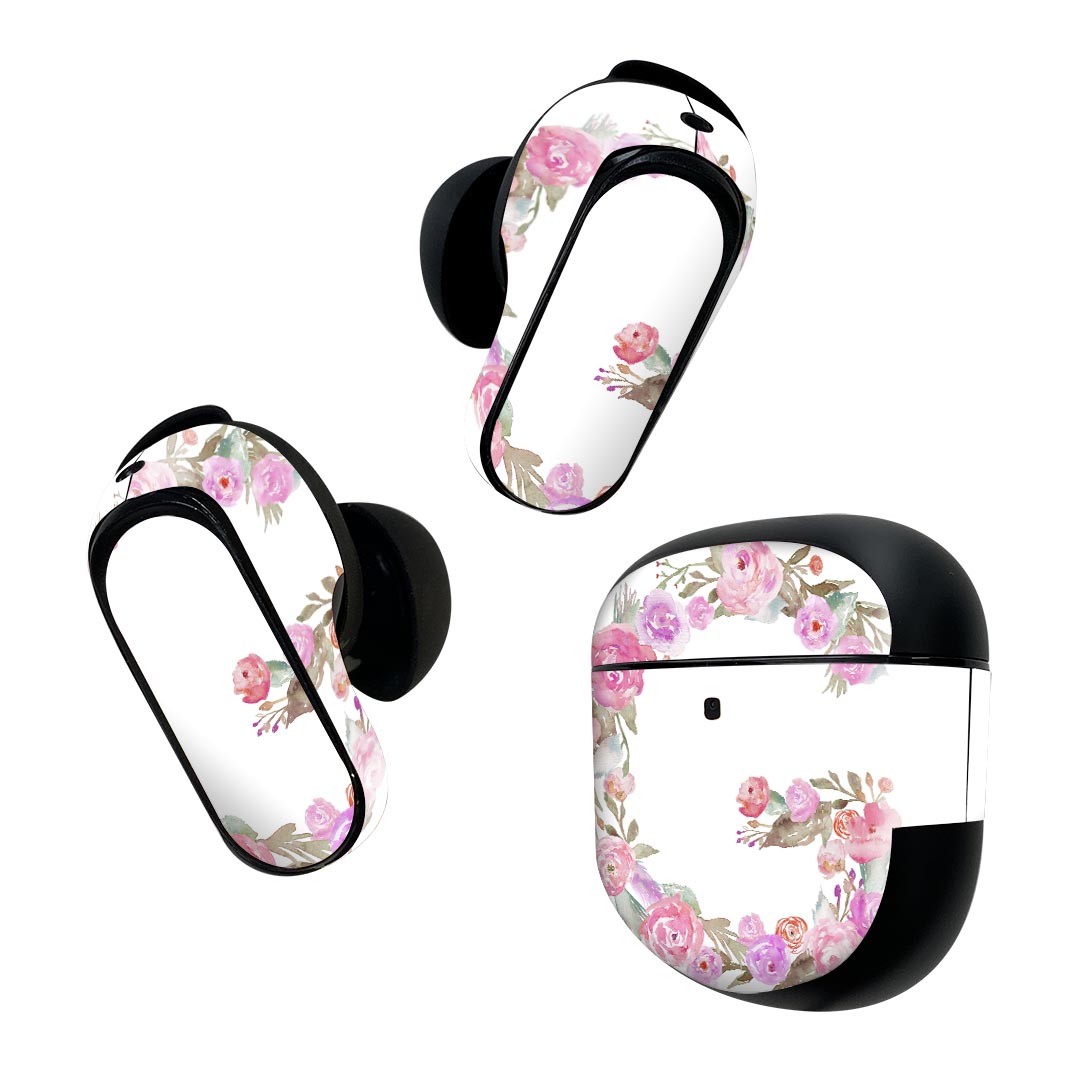 製品名 Bose QuietComfort Earbuds II 専用デザインスキンシール セット内容 Bose QuietComfort Earbuds II 専用シール　イヤホン（左右）3枚、充電ケース用シール 1枚AirPods第3世...
