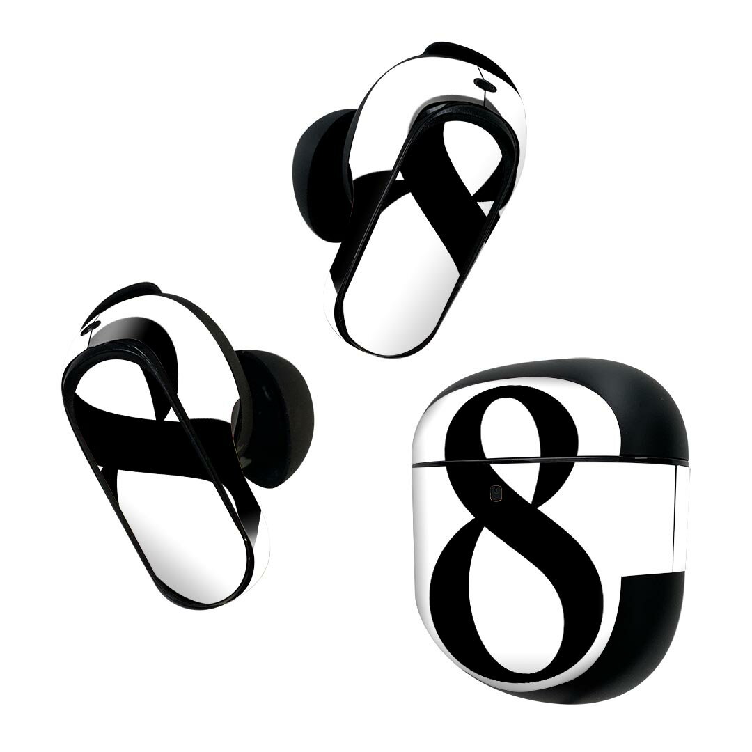 製品名 Bose QuietComfort Earbuds II 専用デザインスキンシール セット内容 Bose QuietComfort Earbuds II 専用シール　イヤホン（左右）3枚、充電ケース用シール 1枚AirPods第3世...