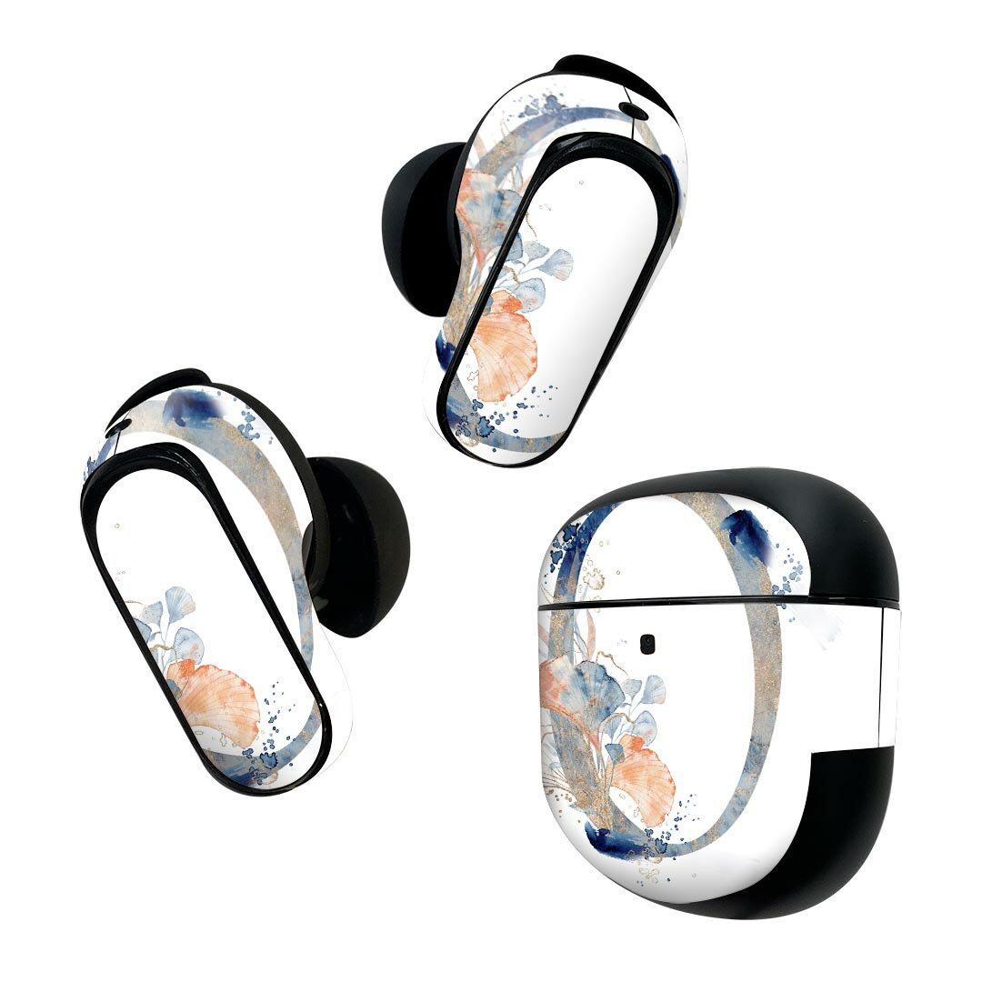 製品名 Bose QuietComfort Earbuds II 専用デザインスキンシール セット内容 Bose QuietComfort Earbuds II 専用シール　イヤホン（左右）3枚、充電ケース用シール 1枚AirPods第3世...