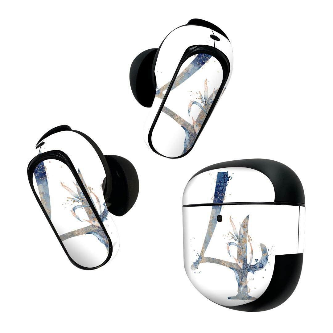 製品名 Bose QuietComfort Earbuds II 専用デザインスキンシール セット内容 Bose QuietComfort Earbuds II 専用シール　イヤホン（左右）3枚、充電ケース用シール 1枚AirPods第3世...