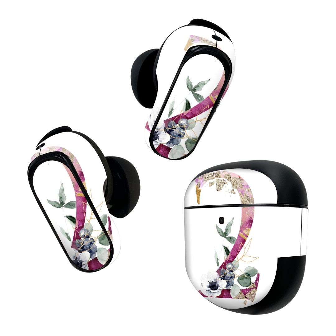 製品名 Bose QuietComfort Earbuds II 専用デザインスキンシール セット内容 Bose QuietComfort Earbuds II 専用シール　イヤホン（左右）3枚、充電ケース用シール 1枚AirPods第3世...