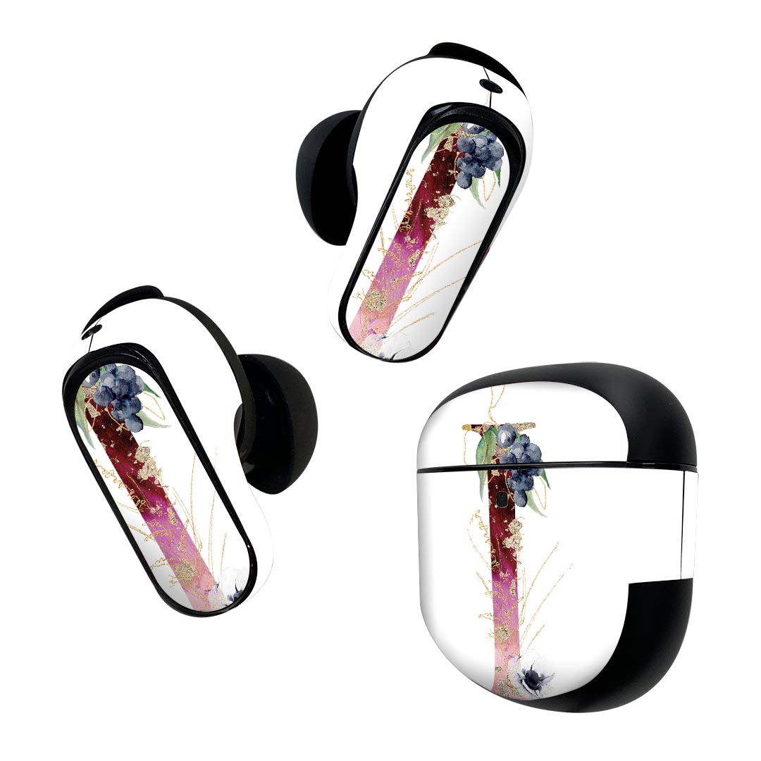 製品名 Bose QuietComfort Earbuds II 専用デザインスキンシール セット内容 Bose QuietComfort Earbuds II 専用シール　イヤホン（左右）3枚、充電ケース用シール 1枚AirPods第3世...