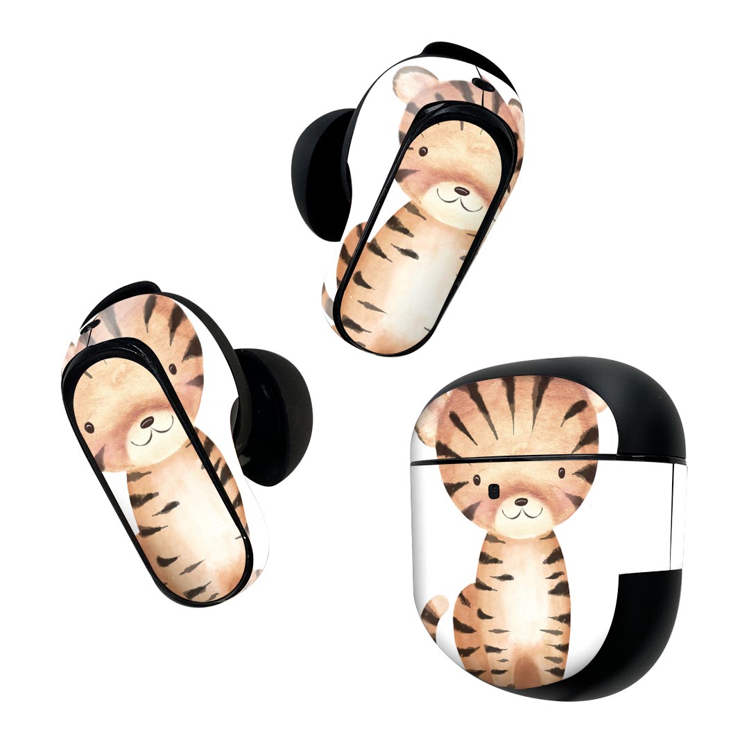 製品名 Bose QuietComfort Earbuds II 専用デザインスキンシール セット内容 Bose QuietComfort Earbuds II 専用シール　イヤホン（左右）3枚、充電ケース用シール 1枚AirPods第3世...