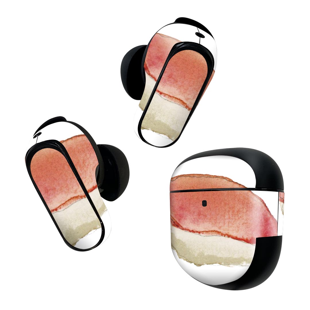 製品名 Bose QuietComfort Earbuds II 専用デザインスキンシール セット内容 Bose QuietComfort Earbuds II 専用シール　イヤホン（左右）3枚、充電ケース用シール 1枚AirPods第3世...