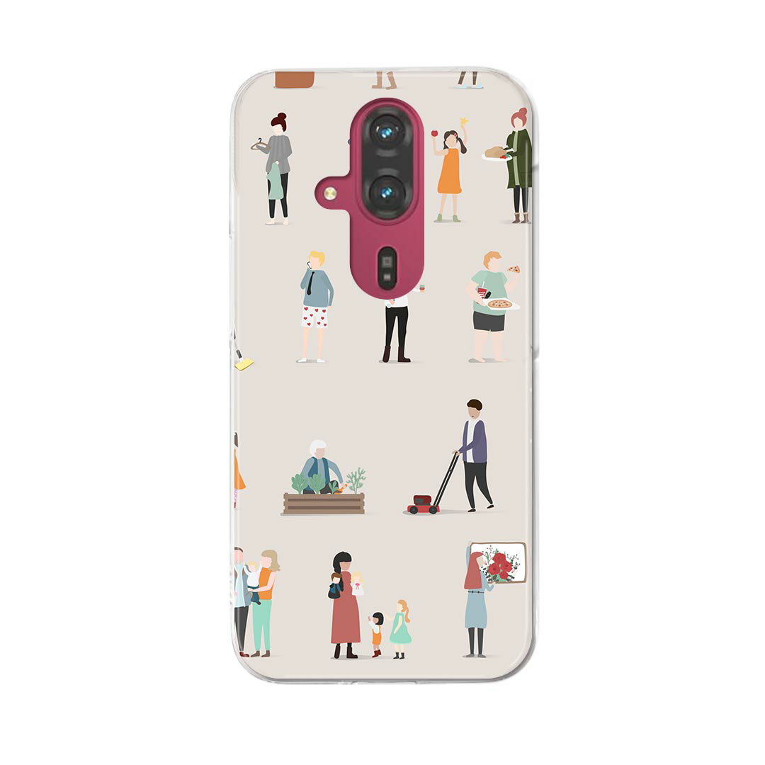 注意事項素材ケースの入荷時期により、商品写真とは一部カメラ・ボタン穴などの形状が異なるケースを使用する場合があります。また、一部機種のTPU商品は素材強度の関係でケースの上からボタン等を操作するタイプとなりますが操作に影響はありません。側面...