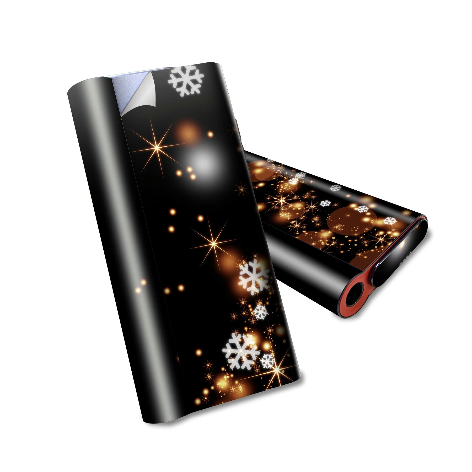 商品特徴・貼るだけでかんたん着せ替え、glo hyper air 専用デザインスキンシール・高精細プリントで写真と遜色のない仕上がり！半光沢シートでしっとりツヤのある表現力・正面に加え、天面・底面シールがセットで一体感アップ！・ちょっとした...