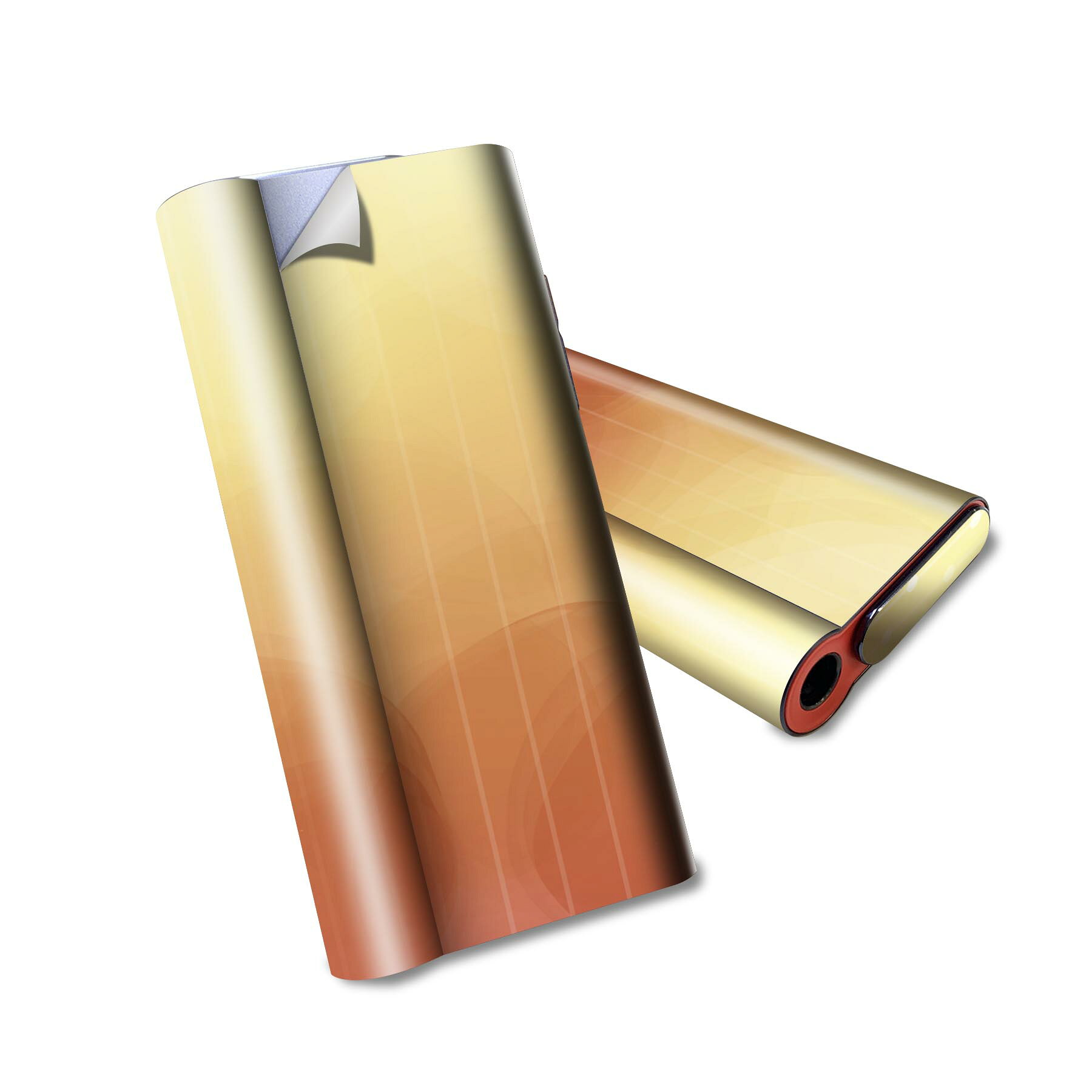 商品特徴・貼るだけでかんたん着せ替え、glo hyper air 専用デザインスキンシール・高精細プリントで写真と遜色のない仕上がり！半光沢シートでしっとりツヤのある表現力・正面に加え、天面・底面シールがセットで一体感アップ！・ちょっとした...