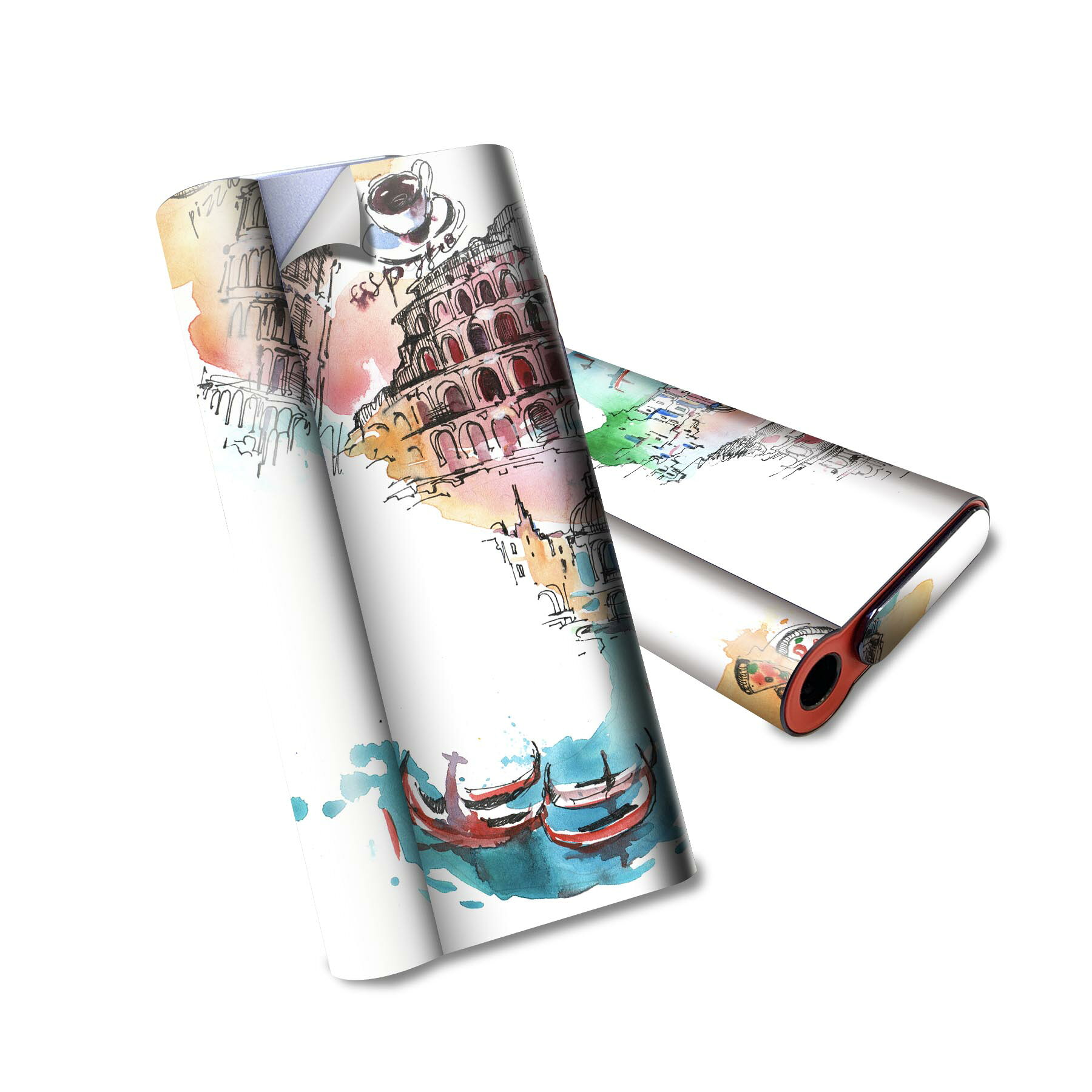 商品特徴・貼るだけでかんたん着せ替え、glo hyper air 専用デザインスキンシール・高精細プリントで写真と遜色のない仕上がり！半光沢シートでしっとりツヤのある表現力・正面に加え、天面・底面シールがセットで一体感アップ！・ちょっとした...