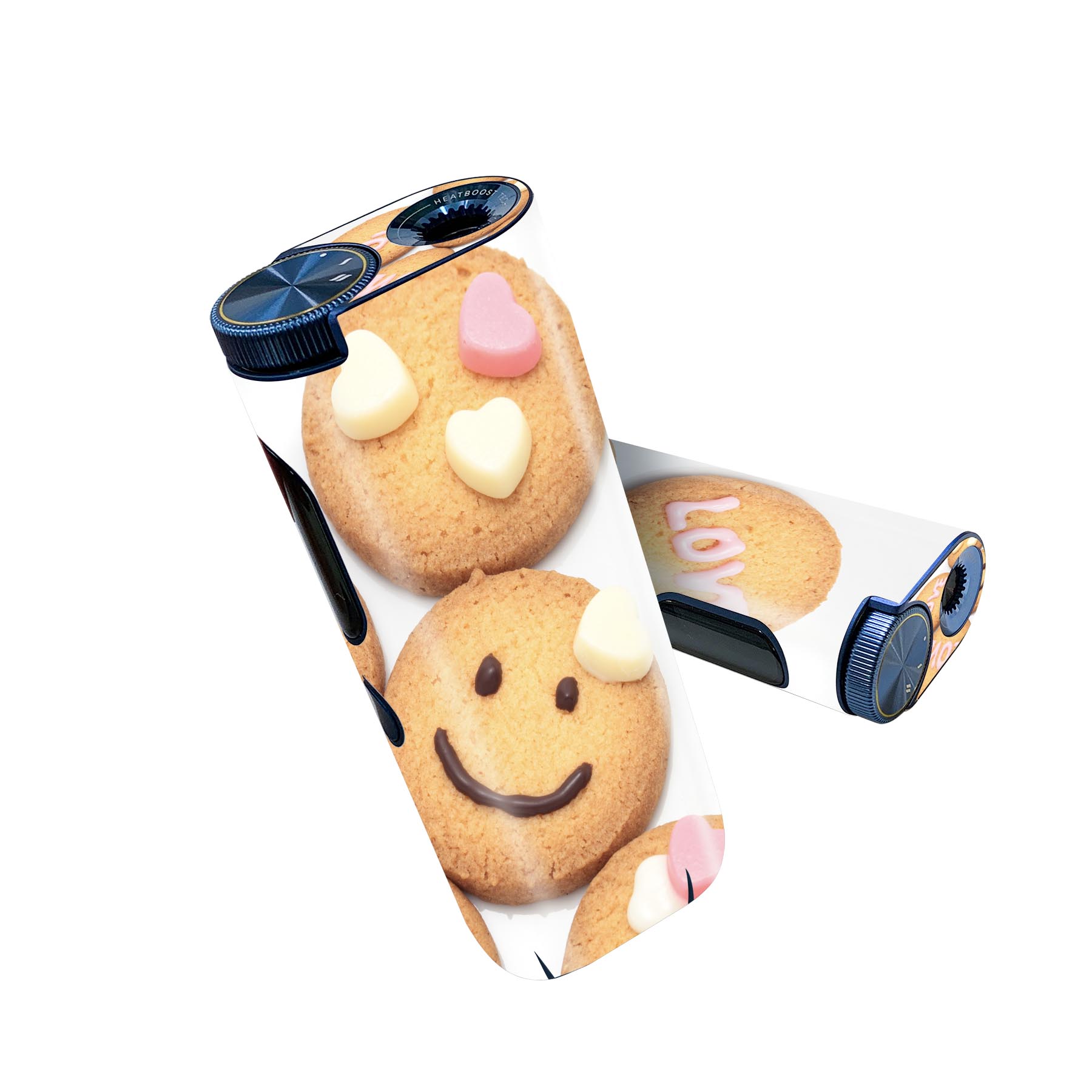 商品特徴・貼るだけでかんたん着せ替え、glo hyper pro 専用デザインスキンシール・高精細プリントで写真と遜色のない仕上がり！半光沢シートでしっとりツヤのある表現力・側面2枚に加え、天面3枚がセットで失敗しても安心！・ちょっとしたす...