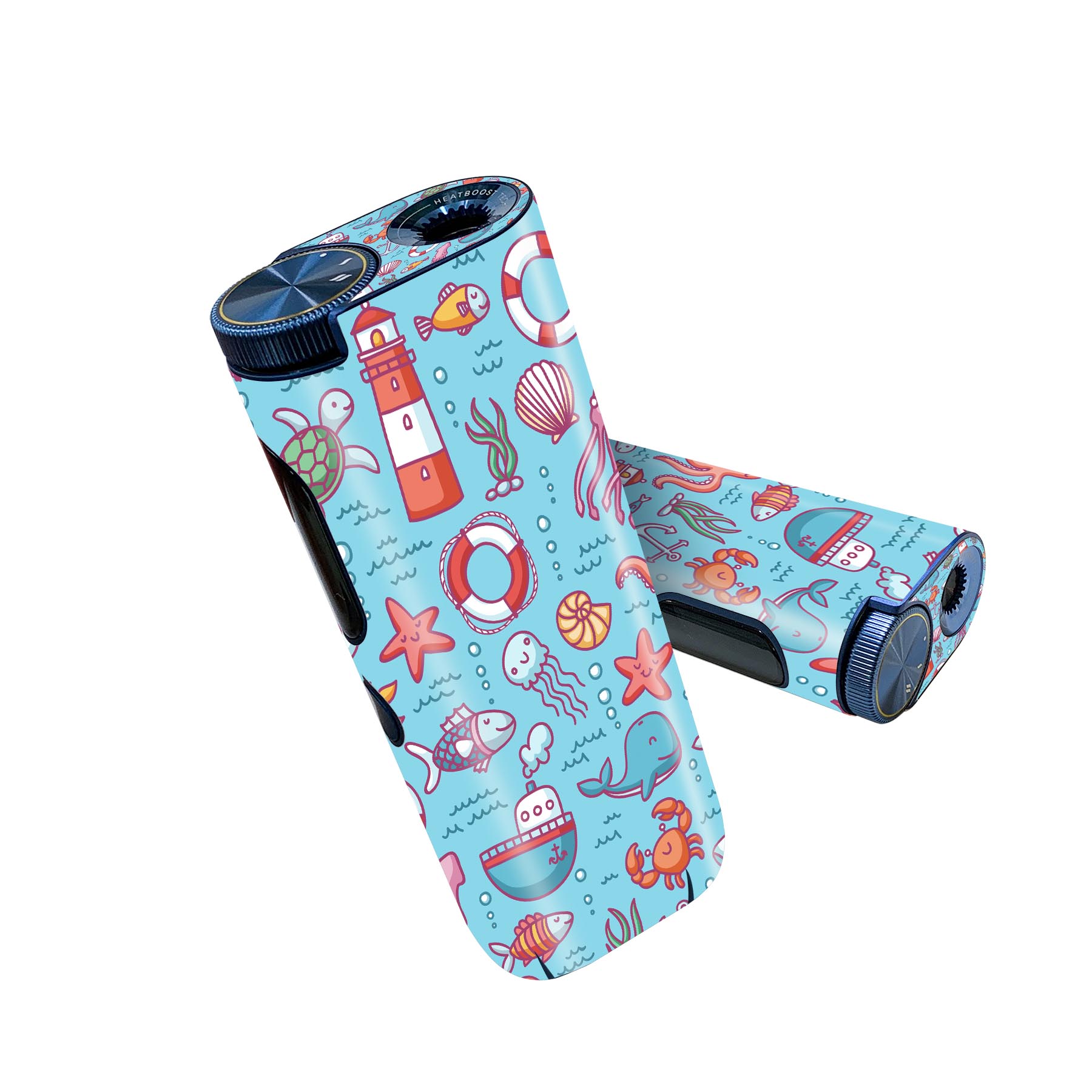 商品特徴・貼るだけでかんたん着せ替え、glo hyper pro 専用デザインスキンシール・高精細プリントで写真と遜色のない仕上がり！半光沢シートでしっとりツヤのある表現力・側面2枚に加え、天面3枚がセットで失敗しても安心！・ちょっとしたす...