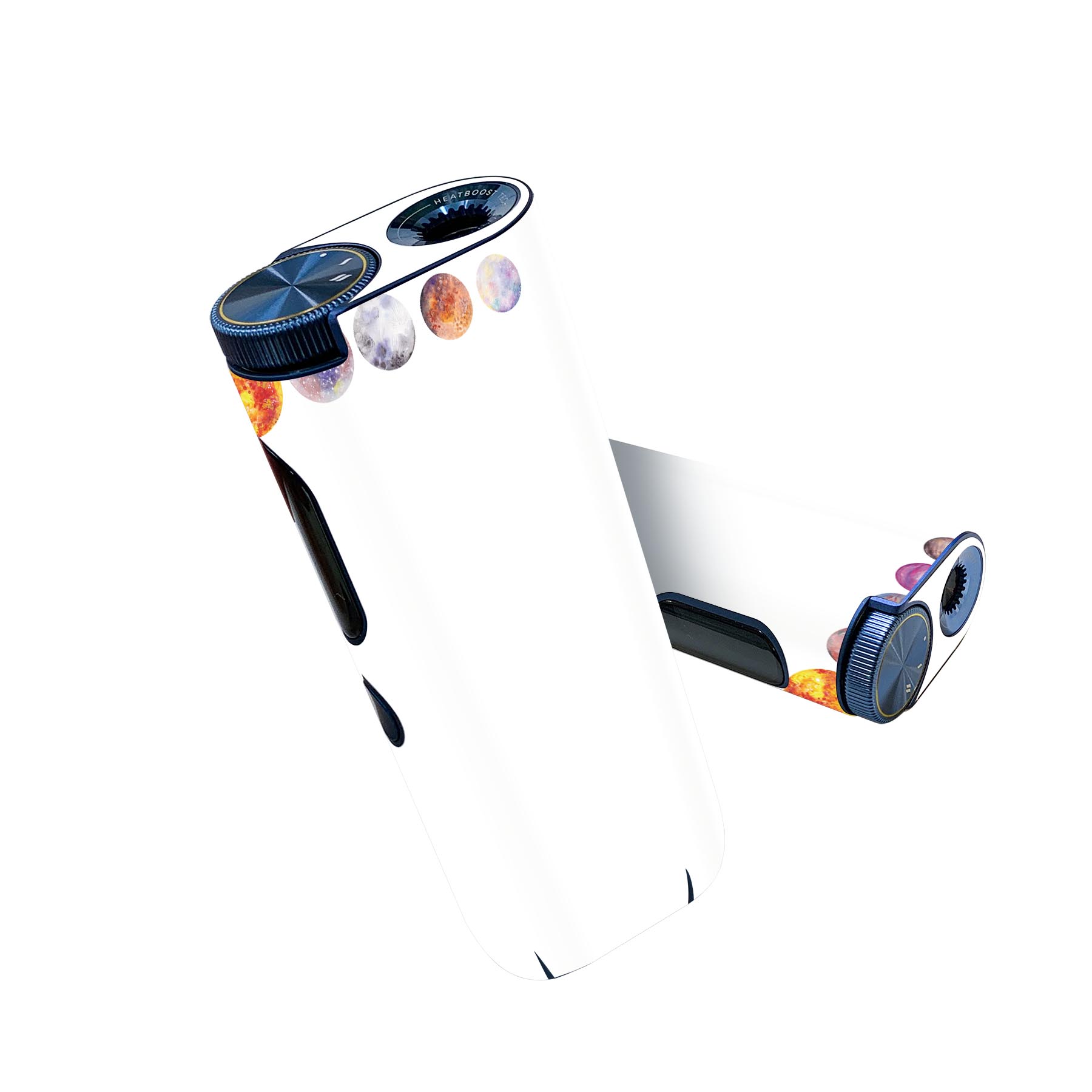 商品特徴・貼るだけでかんたん着せ替え、glo hyper pro 専用デザインスキンシール・高精細プリントで写真と遜色のない仕上がり！半光沢シートでしっとりツヤのある表現力・側面2枚に加え、天面3枚がセットで失敗しても安心！・ちょっとしたす...