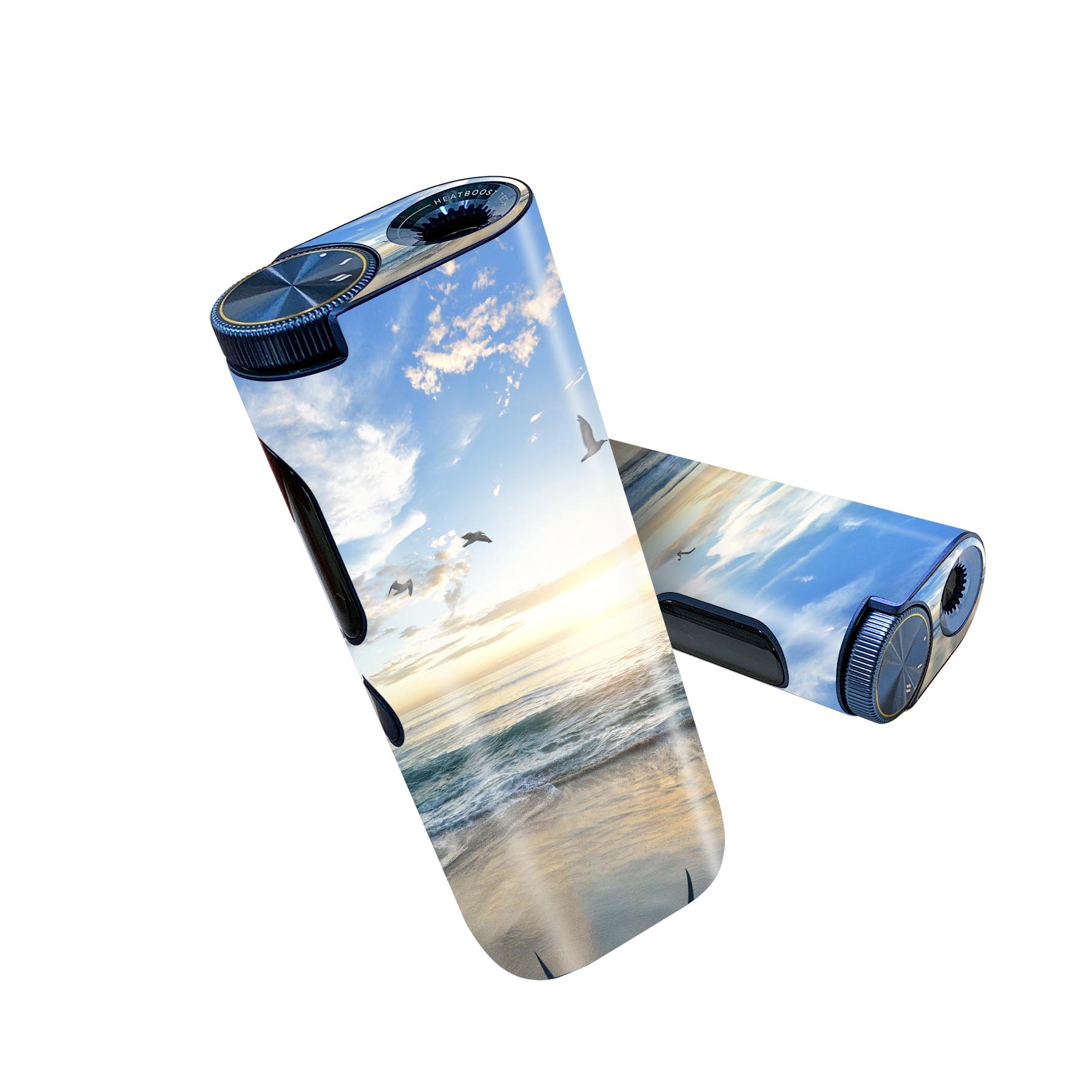 商品特徴・貼るだけでかんたん着せ替え、glo hyper pro 専用デザインスキンシール・高精細プリントで写真と遜色のない仕上がり！半光沢シートでしっとりツヤのある表現力・側面2枚に加え、天面3枚がセットで失敗しても安心！・ちょっとしたす...