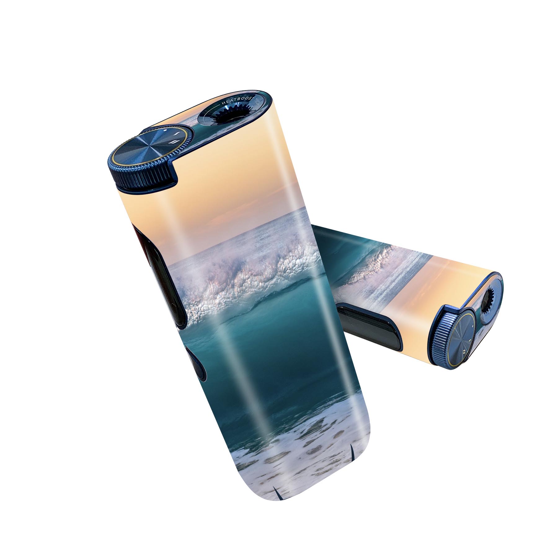 商品特徴・貼るだけでかんたん着せ替え、glo hyper pro 専用デザインスキンシール・高精細プリントで写真と遜色のない仕上がり！半光沢シートでしっとりツヤのある表現力・側面2枚に加え、天面3枚がセットで失敗しても安心！・ちょっとしたす...