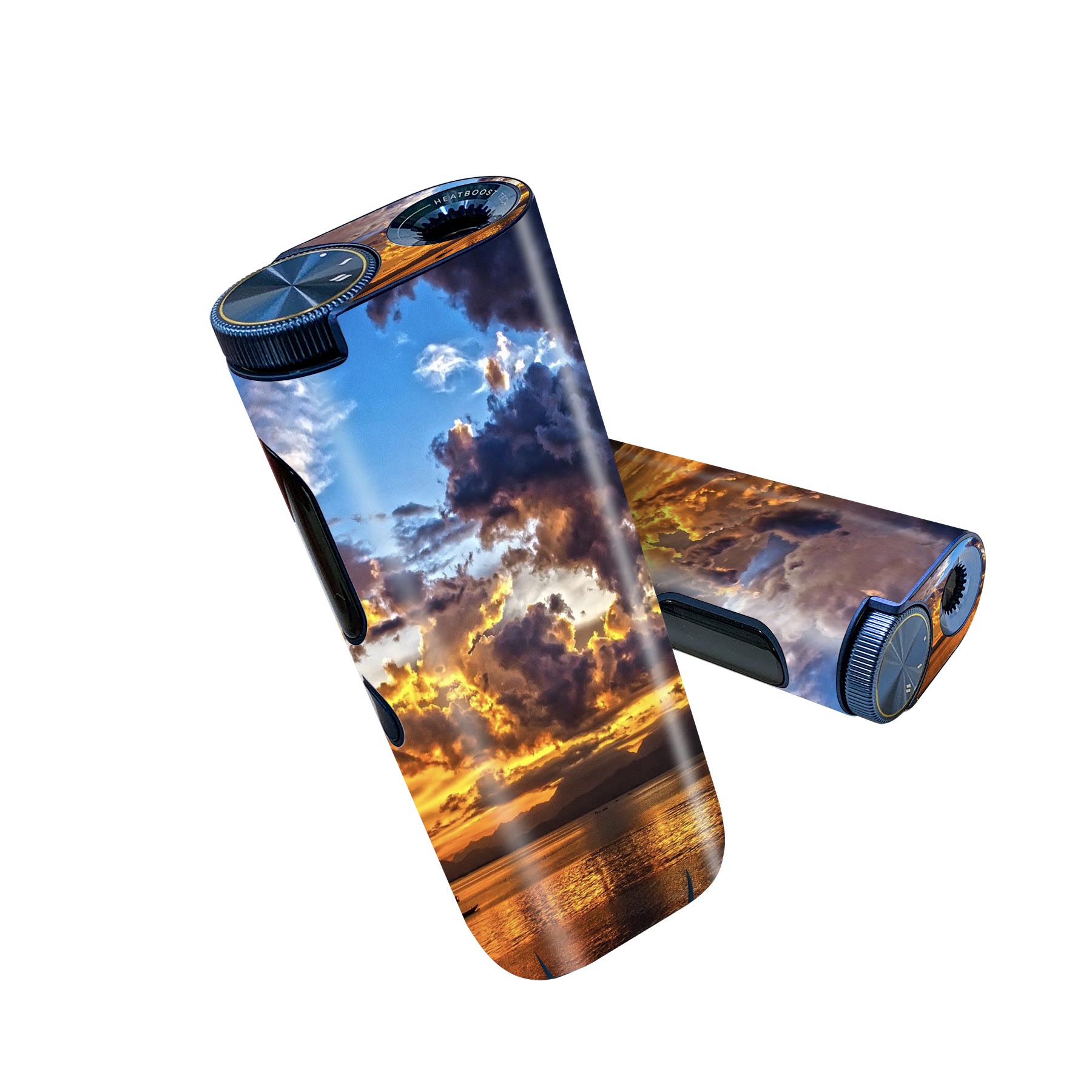 商品特徴・貼るだけでかんたん着せ替え、glo hyper pro 専用デザインスキンシール・高精細プリントで写真と遜色のない仕上がり！半光沢シートでしっとりツヤのある表現力・側面2枚に加え、天面3枚がセットで失敗しても安心！・ちょっとしたす...