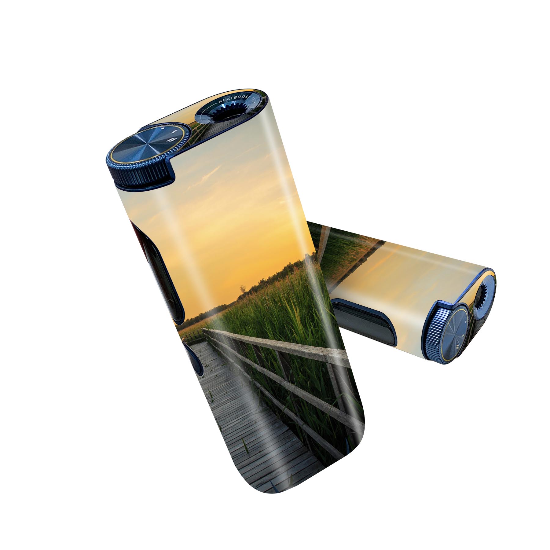 商品特徴・貼るだけでかんたん着せ替え、glo hyper pro 専用デザインスキンシール・高精細プリントで写真と遜色のない仕上がり！半光沢シートでしっとりツヤのある表現力・側面2枚に加え、天面3枚がセットで失敗しても安心！・ちょっとしたす...