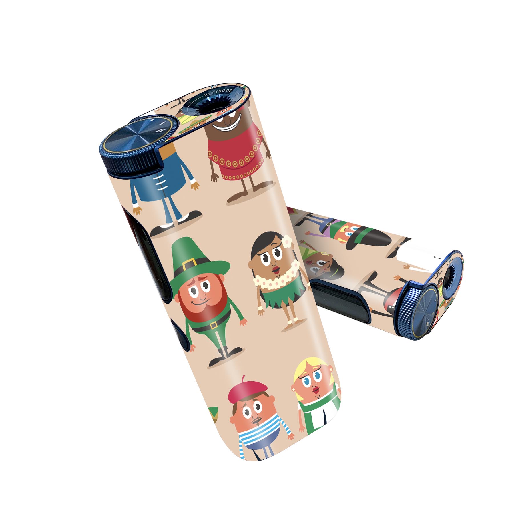 商品特徴・貼るだけでかんたん着せ替え、glo hyper pro 専用デザインスキンシール・高精細プリントで写真と遜色のない仕上がり！半光沢シートでしっとりツヤのある表現力・側面2枚に加え、天面3枚がセットで失敗しても安心！・ちょっとしたす...