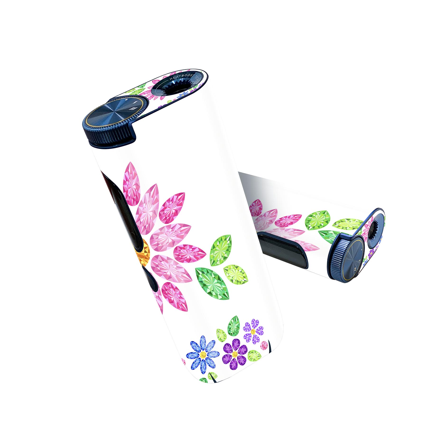 商品特徴・貼るだけでかんたん着せ替え、glo hyper pro 専用デザインスキンシール・高精細プリントで写真と遜色のない仕上がり！半光沢シートでしっとりツヤのある表現力・側面2枚に加え、天面3枚がセットで失敗しても安心！・ちょっとしたす...