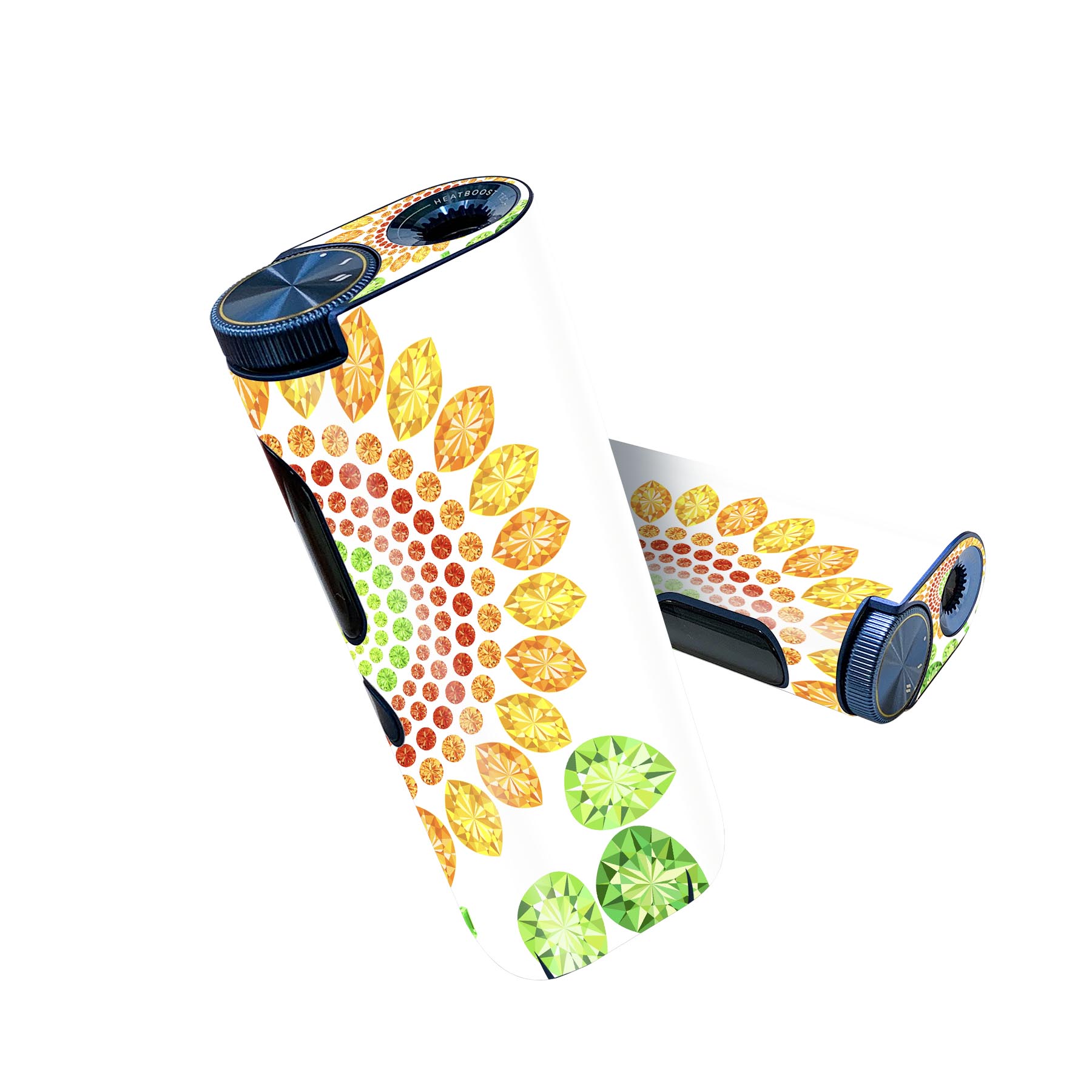 商品特徴・貼るだけでかんたん着せ替え、glo hyper pro 専用デザインスキンシール・高精細プリントで写真と遜色のない仕上がり！半光沢シートでしっとりツヤのある表現力・側面2枚に加え、天面3枚がセットで失敗しても安心！・ちょっとしたす...