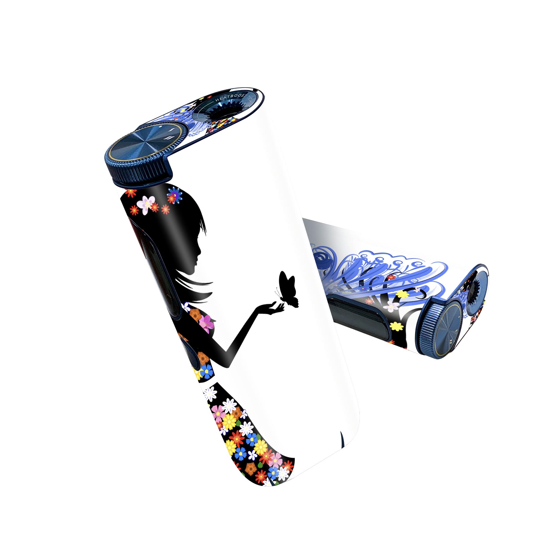 商品特徴・貼るだけでかんたん着せ替え、glo hyper pro 専用デザインスキンシール・高精細プリントで写真と遜色のない仕上がり！半光沢シートでしっとりツヤのある表現力・側面2枚に加え、天面3枚がセットで失敗しても安心！・ちょっとしたす...