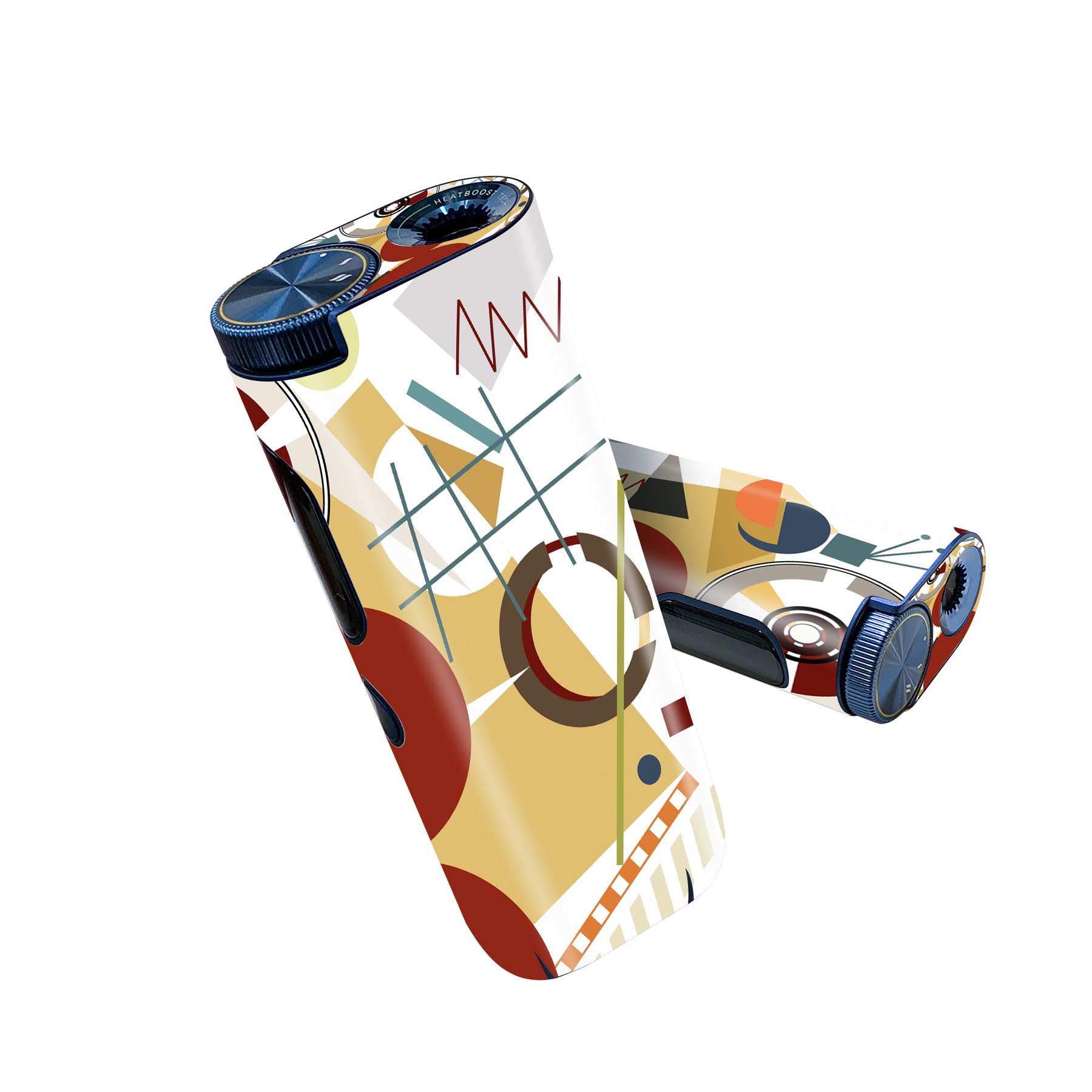 商品特徴・貼るだけでかんたん着せ替え、glo hyper pro 専用デザインスキンシール・高精細プリントで写真と遜色のない仕上がり！半光沢シートでしっとりツヤのある表現力・側面2枚に加え、天面3枚がセットで失敗しても安心！・ちょっとしたす...