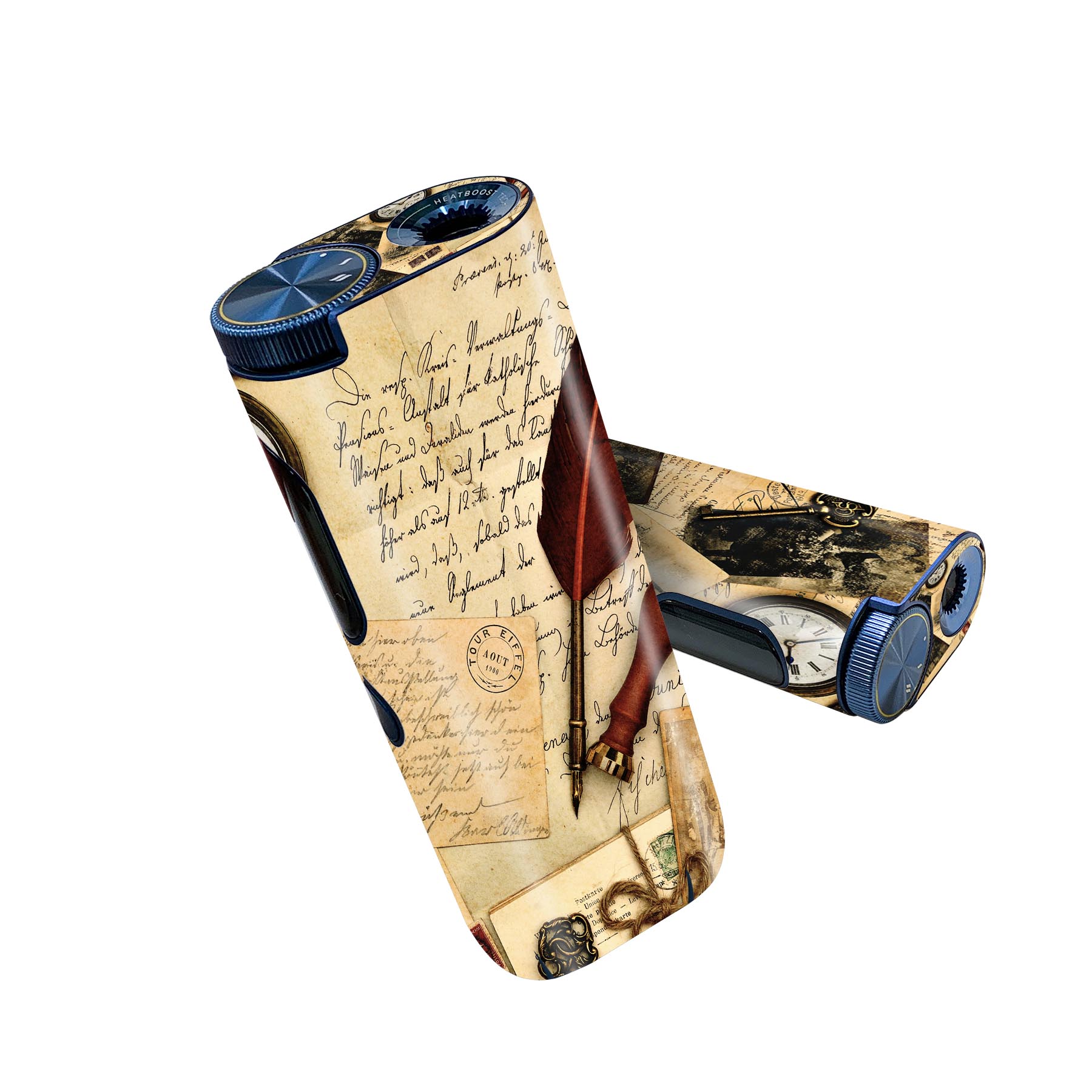 商品特徴・貼るだけでかんたん着せ替え、glo hyper pro 専用デザインスキンシール・高精細プリントで写真と遜色のない仕上がり！半光沢シートでしっとりツヤのある表現力・側面2枚に加え、天面3枚がセットで失敗しても安心！・ちょっとしたす...