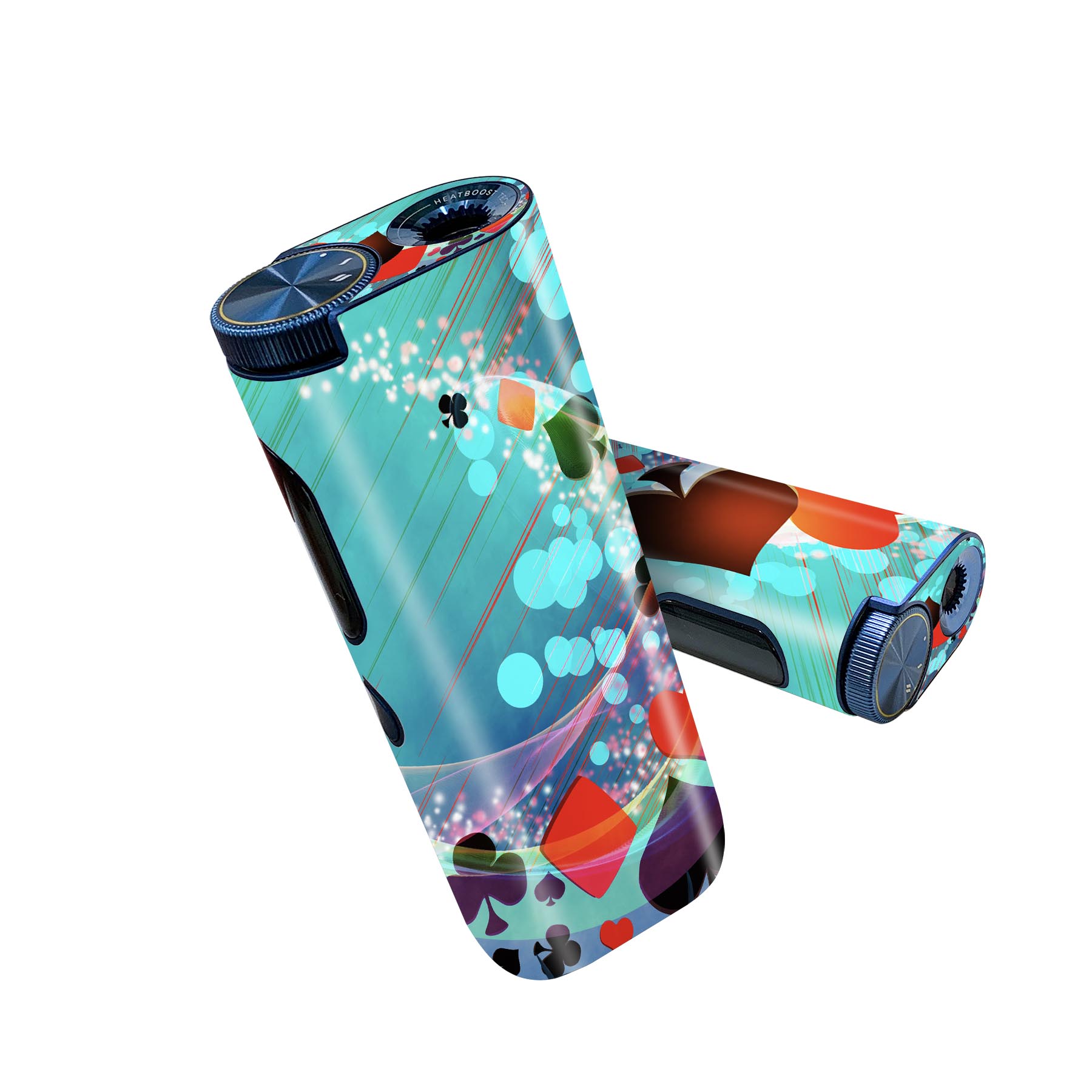 商品特徴・貼るだけでかんたん着せ替え、glo hyper pro 専用デザインスキンシール・高精細プリントで写真と遜色のない仕上がり！半光沢シートでしっとりツヤのある表現力・側面2枚に加え、天面3枚がセットで失敗しても安心！・ちょっとしたす...