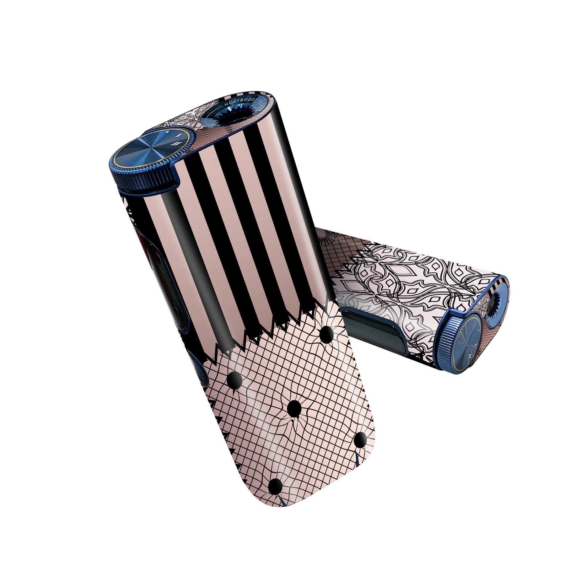 商品特徴・貼るだけでかんたん着せ替え、glo hyper pro 専用デザインスキンシール・高精細プリントで写真と遜色のない仕上がり！半光沢シートでしっとりツヤのある表現力・側面2枚に加え、天面3枚がセットで失敗しても安心！・ちょっとしたす...