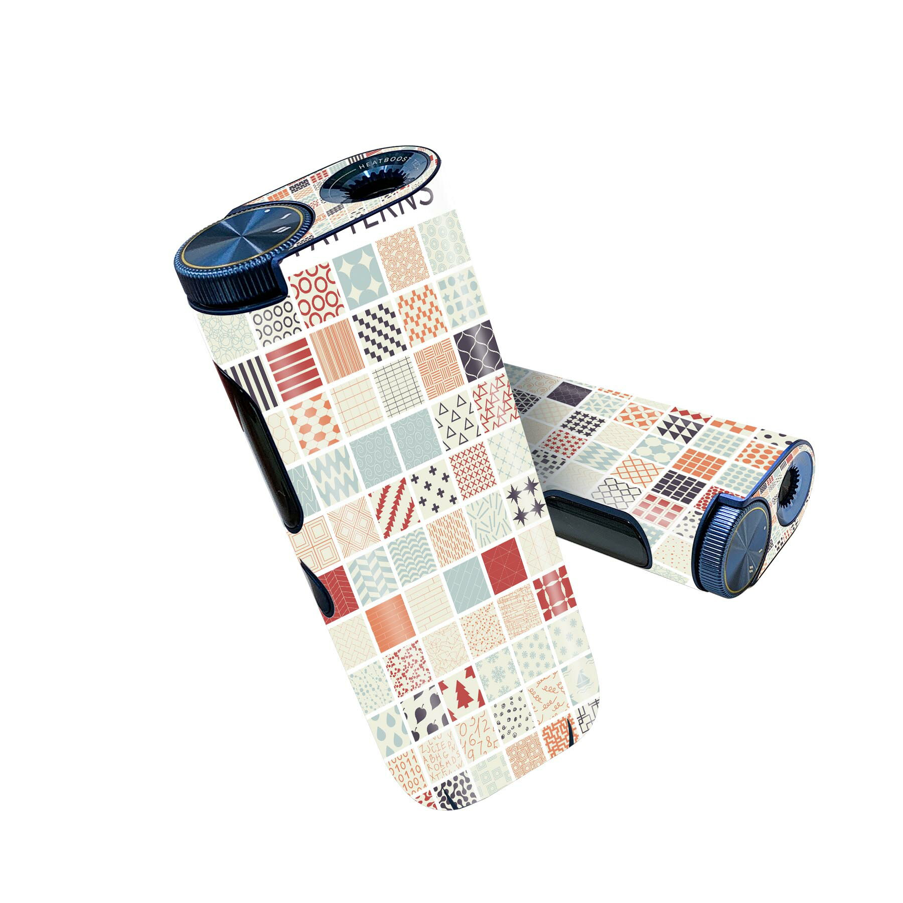 商品特徴・貼るだけでかんたん着せ替え、glo hyper pro 専用デザインスキンシール・高精細プリントで写真と遜色のない仕上がり！半光沢シートでしっとりツヤのある表現力・側面2枚に加え、天面3枚がセットで失敗しても安心！・ちょっとしたす...