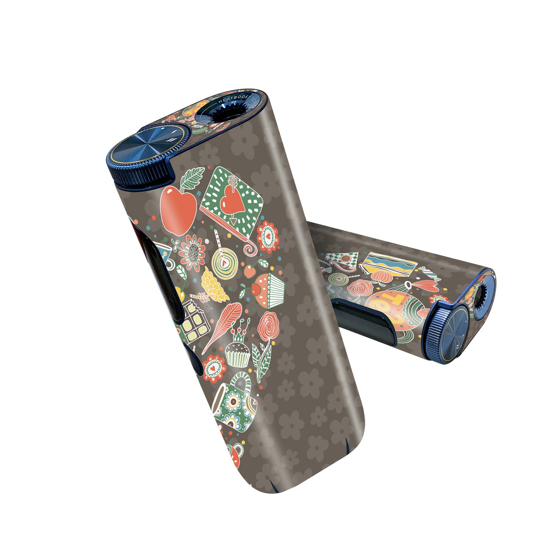 商品特徴・貼るだけでかんたん着せ替え、glo hyper pro 専用デザインスキンシール・高精細プリントで写真と遜色のない仕上がり！半光沢シートでしっとりツヤのある表現力・側面2枚に加え、天面3枚がセットで失敗しても安心！・ちょっとしたす...