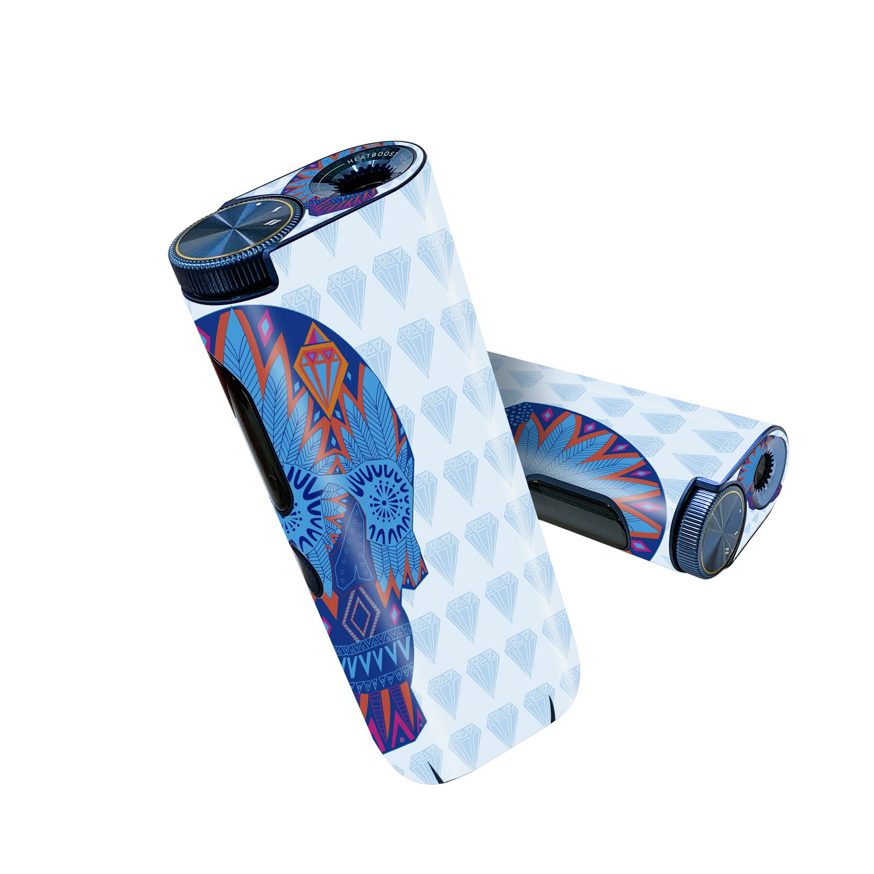 商品特徴・貼るだけでかんたん着せ替え、glo hyper pro 専用デザインスキンシール・高精細プリントで写真と遜色のない仕上がり！半光沢シートでしっとりツヤのある表現力・側面2枚に加え、天面3枚がセットで失敗しても安心！・ちょっとしたす...