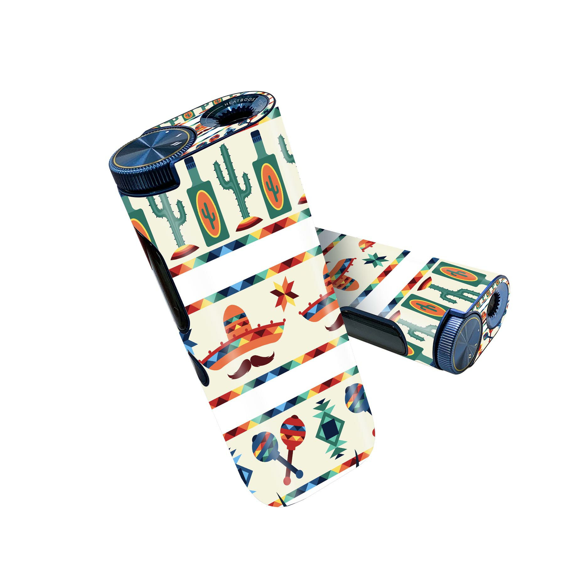 商品特徴・貼るだけでかんたん着せ替え、glo hyper pro 専用デザインスキンシール・高精細プリントで写真と遜色のない仕上がり！半光沢シートでしっとりツヤのある表現力・側面2枚に加え、天面3枚がセットで失敗しても安心！・ちょっとしたす...