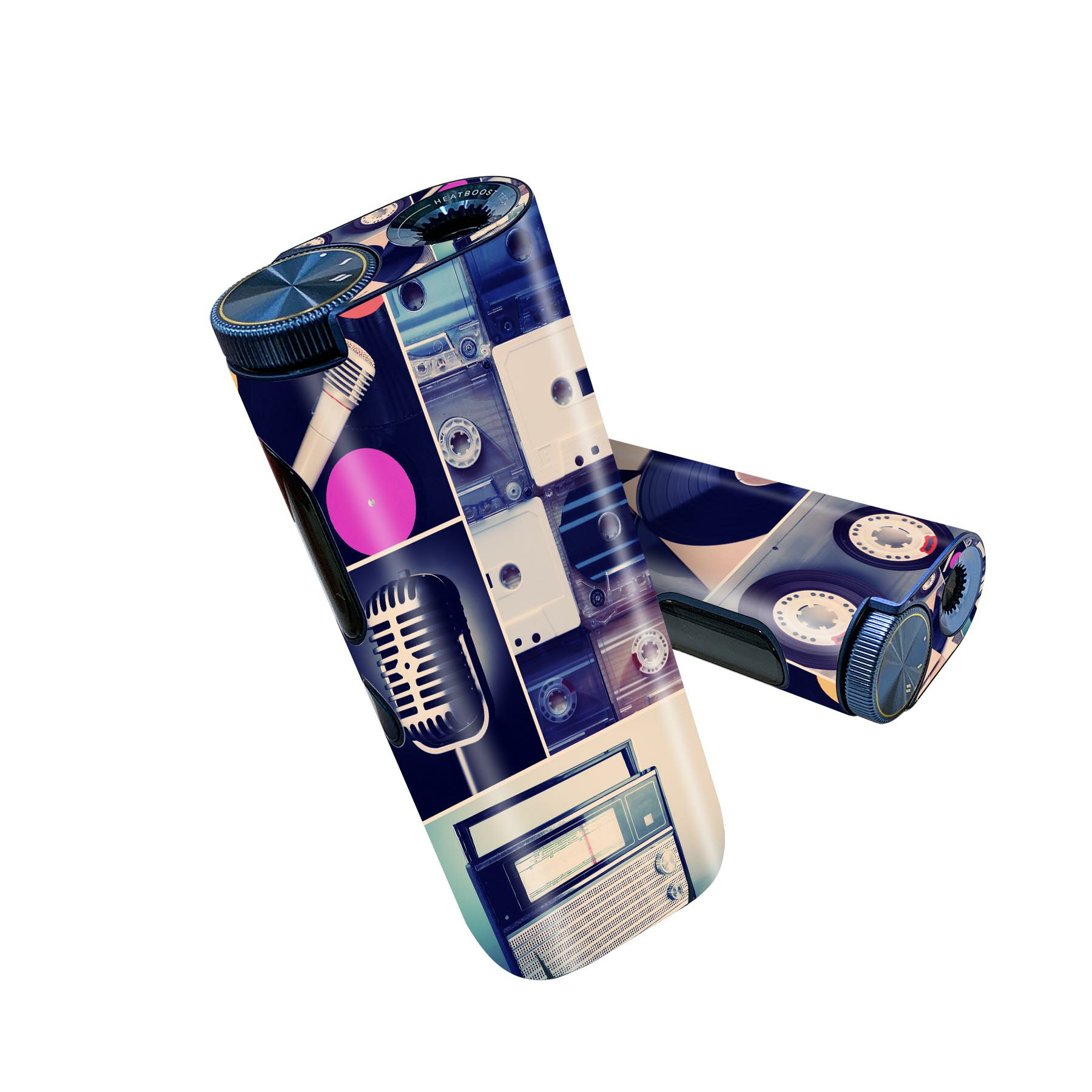 商品特徴・貼るだけでかんたん着せ替え、glo hyper pro 専用デザインスキンシール・高精細プリントで写真と遜色のない仕上がり！半光沢シートでしっとりツヤのある表現力・側面2枚に加え、天面3枚がセットで失敗しても安心！・ちょっとしたす...