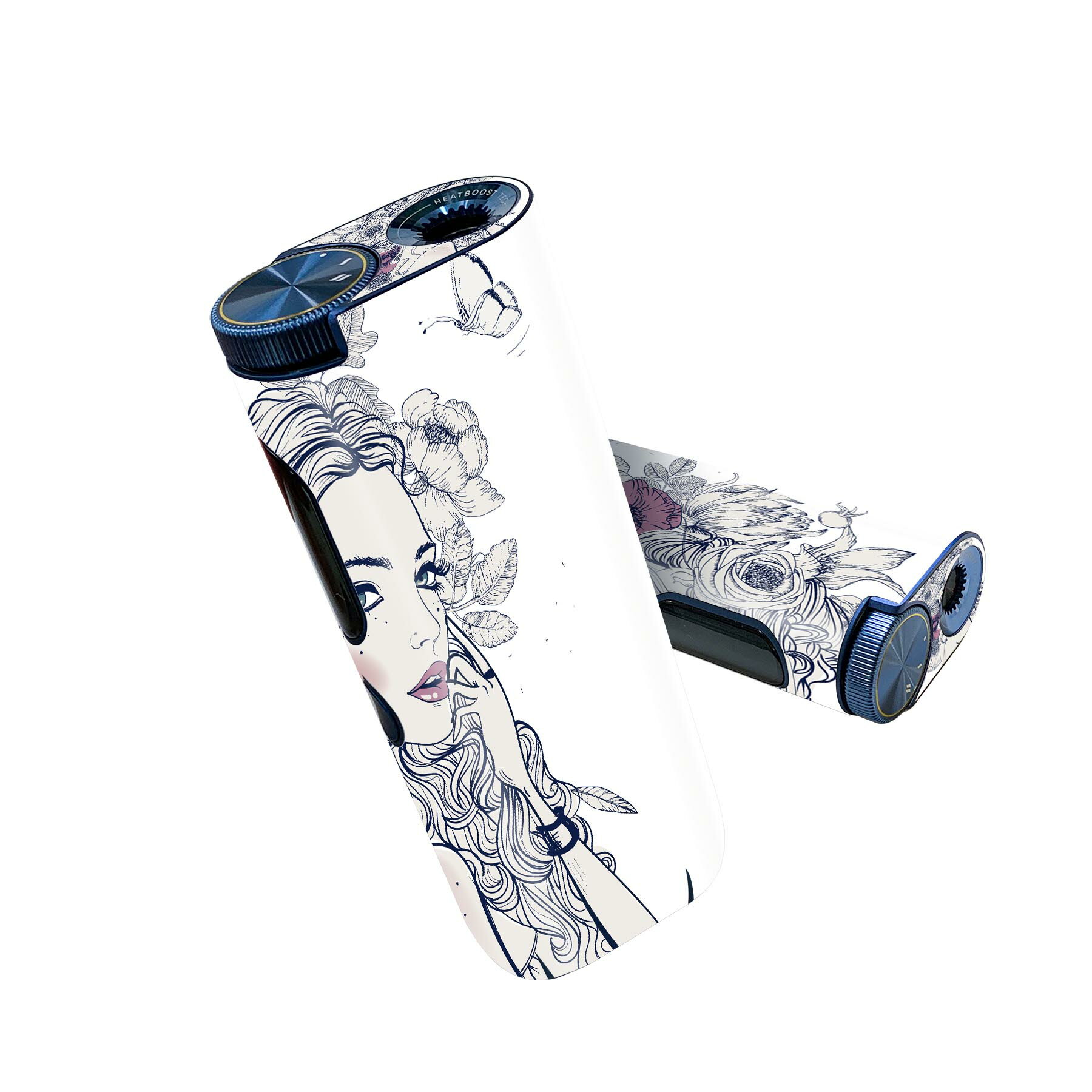 商品特徴・貼るだけでかんたん着せ替え、glo hyper pro 専用デザインスキンシール・高精細プリントで写真と遜色のない仕上がり！半光沢シートでしっとりツヤのある表現力・側面2枚に加え、天面3枚がセットで失敗しても安心！・ちょっとしたす...